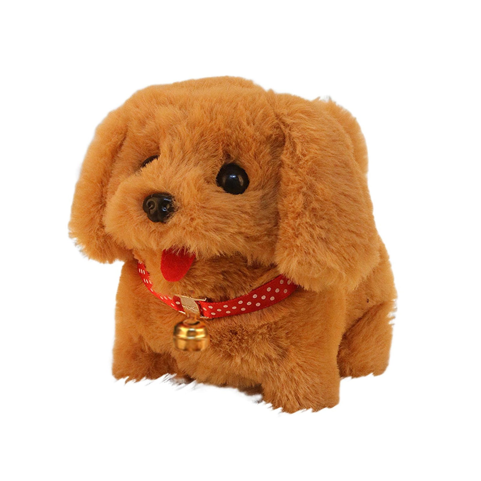 Duixinghas Electronic Plush Toy Puppy Walking Barking Tail Gift Battery ...