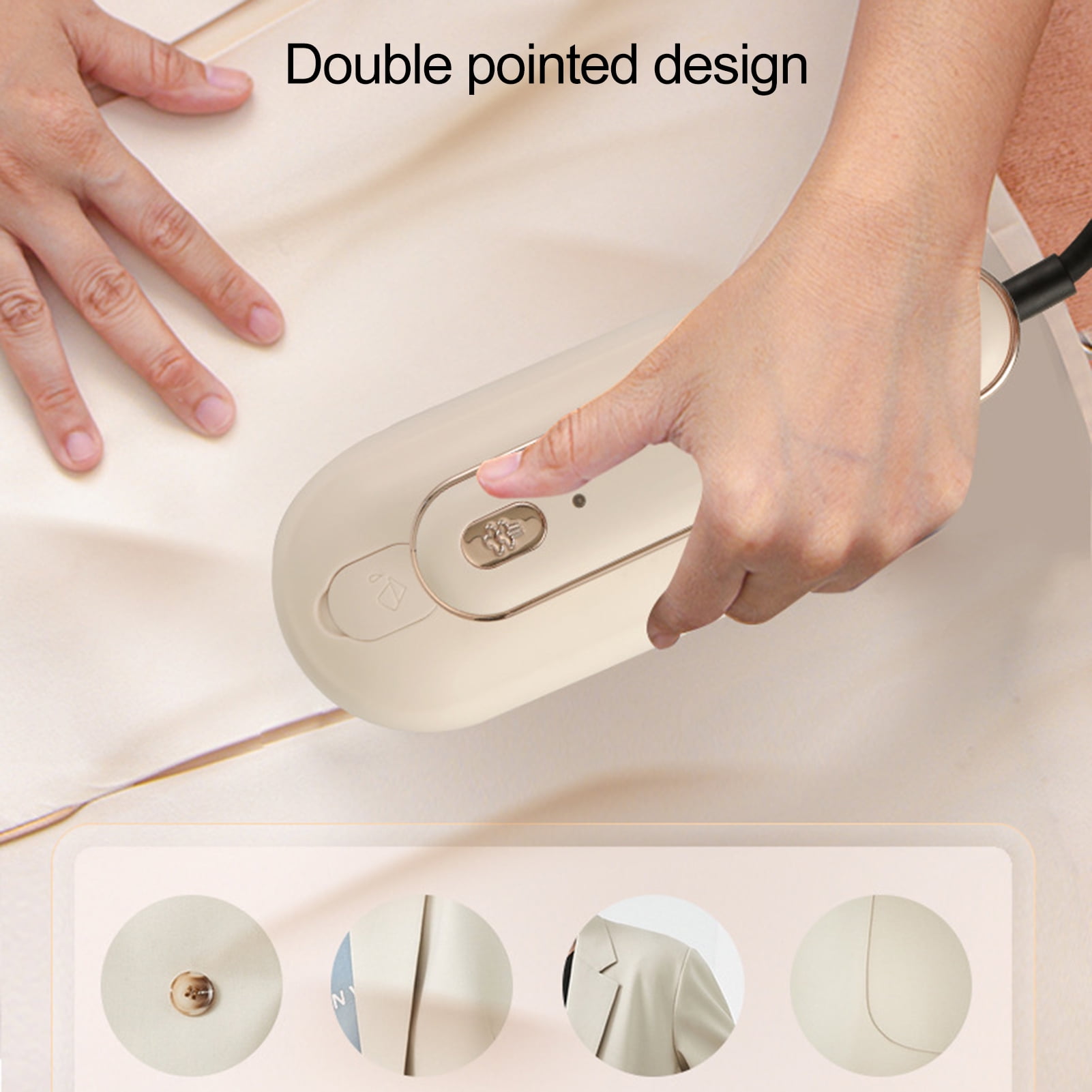 Duixinghas Handheld Steam Iron High Temperature Wet Dry Dual Modes Non ...