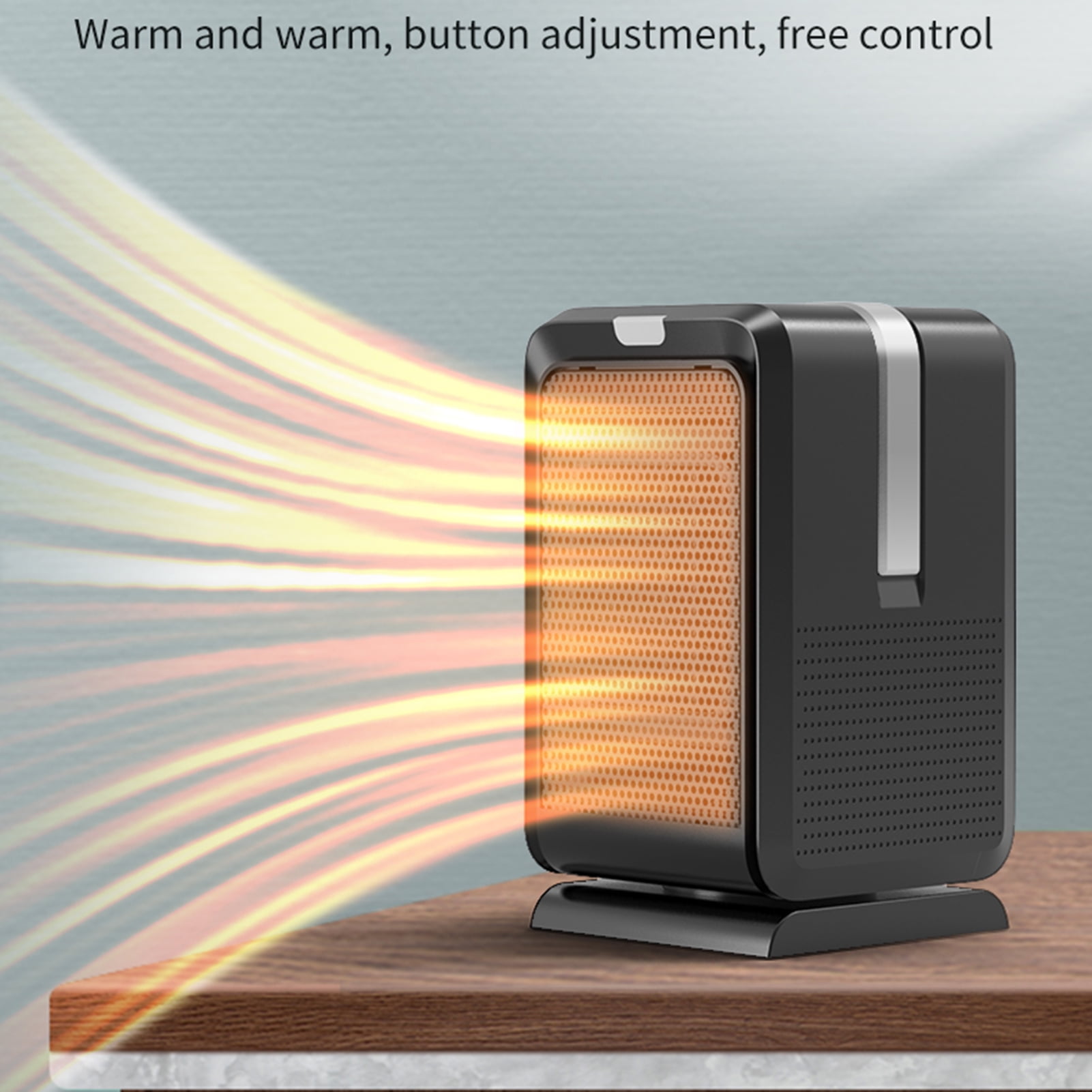 Duixinghas Space Heater Tilt Power Off Temperature Adjustment 45-Degree ...