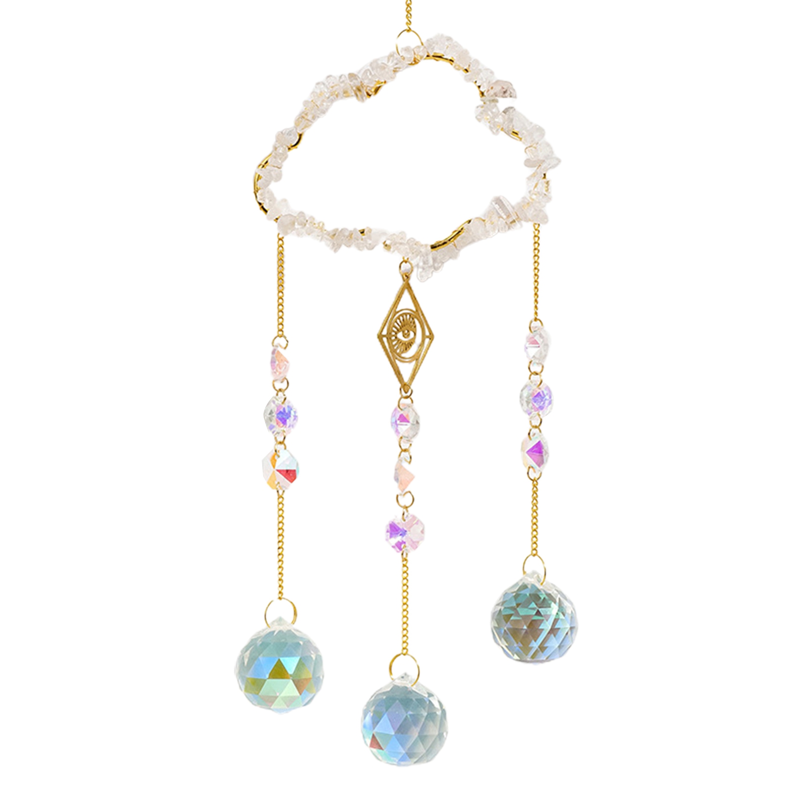 Duixinghas Vibration Healer Pendant Suncatcher Wind Chime Pendant ...