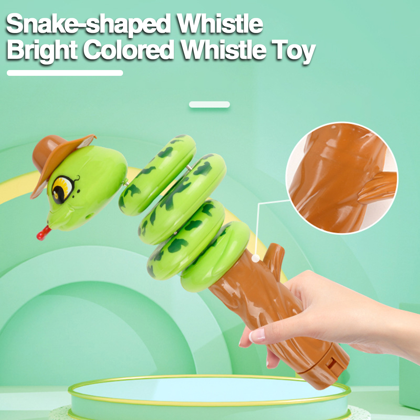 Duixinghas Whistle Snake Toy Cartoon Cute Fun Balance Rotating Swinging ...