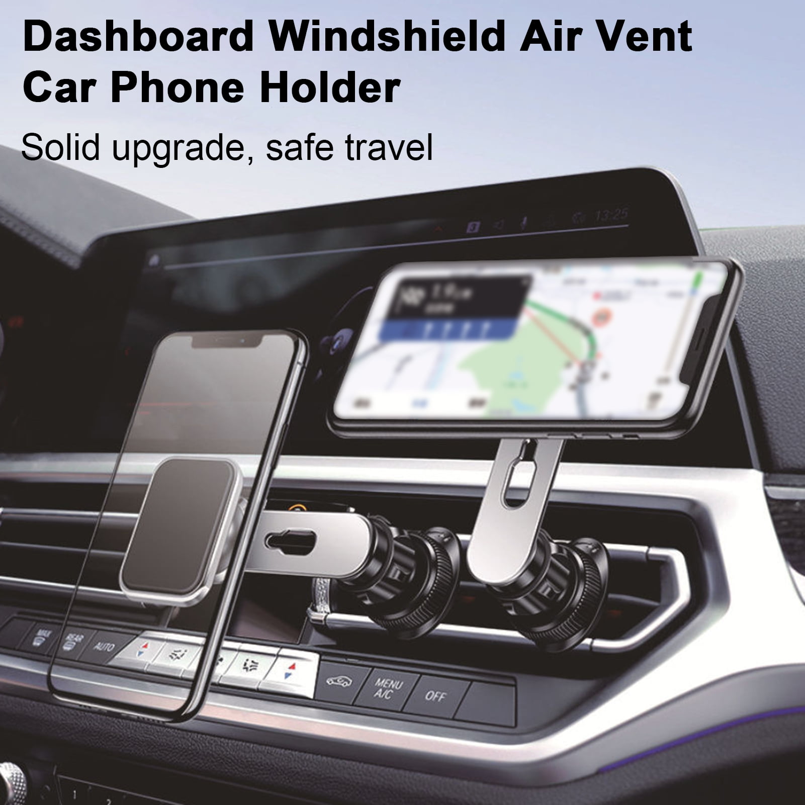 Dujiujun Car Phone Holder Easy to Install Adjustable Angle Strong ...