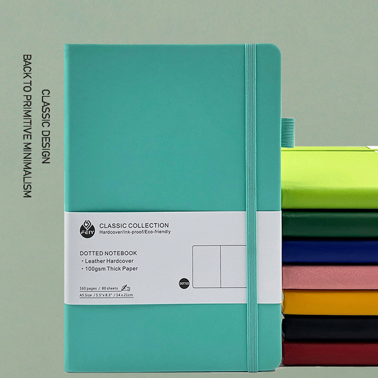 Dujiujun Compact A5 Mini Notebook Portable Pocket Notepad Diary Planner ...