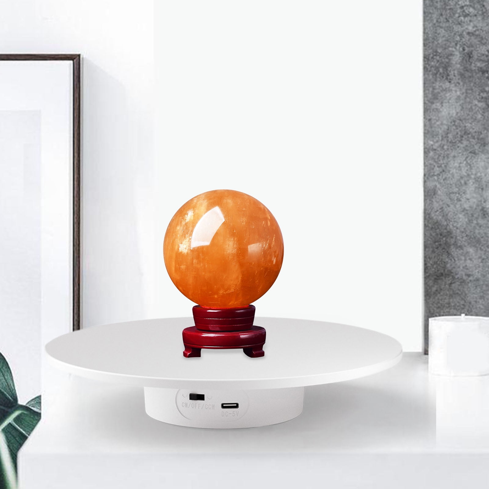 Dujiujun Electric Motorized Rotating Display Stand Dynamic 360-Degree ...