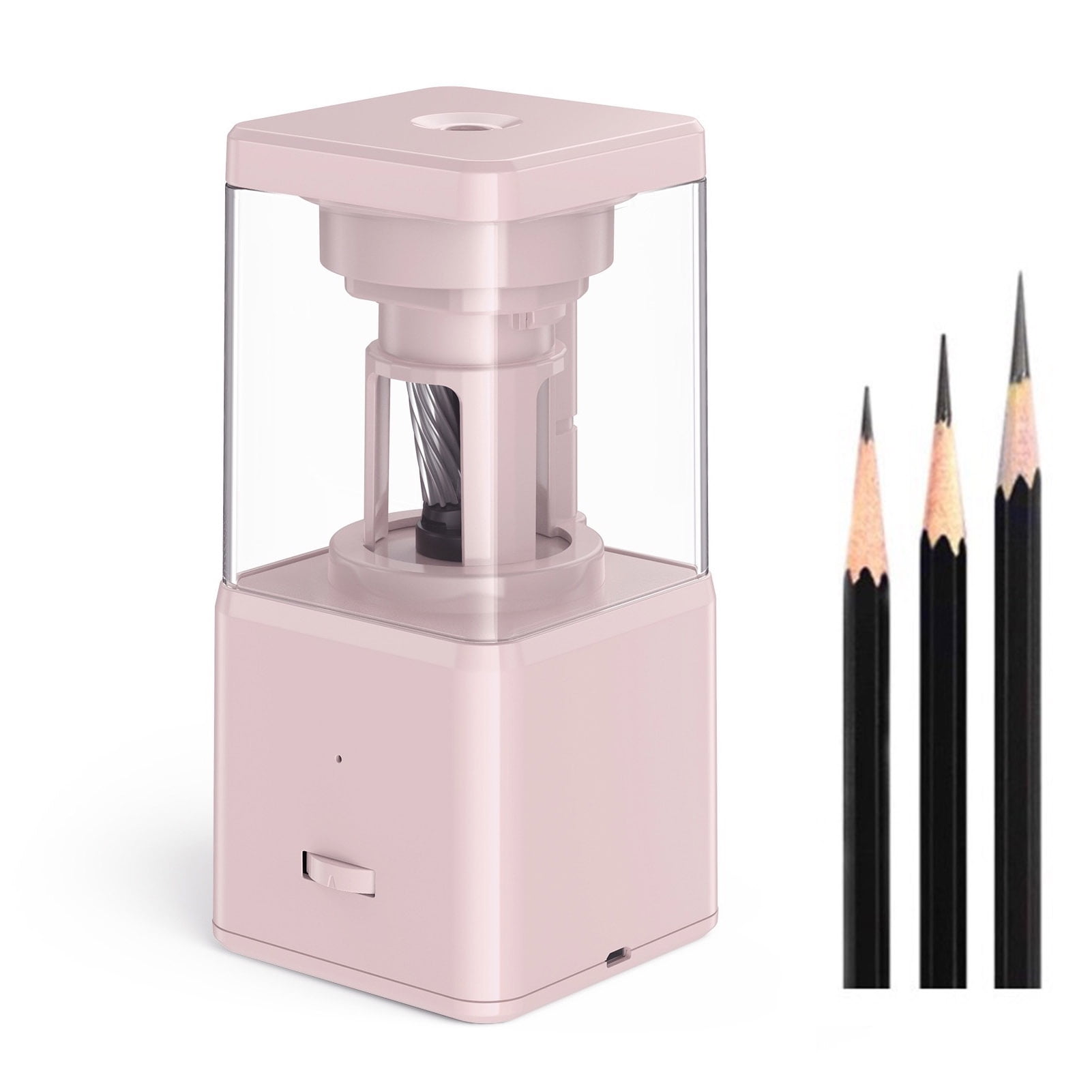 Dujiujun Electric Pencil Sharpener Auto-Stop USB Rechargeable 3 ...