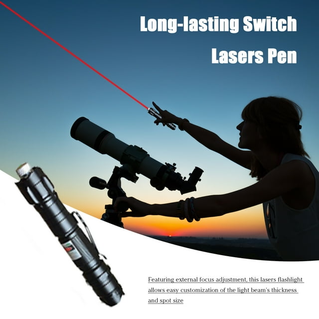 Dujiujun Green Lasers Flashlight Pointer High Power Rechargeable Pen Long Range Beam Spot 18650 ...
