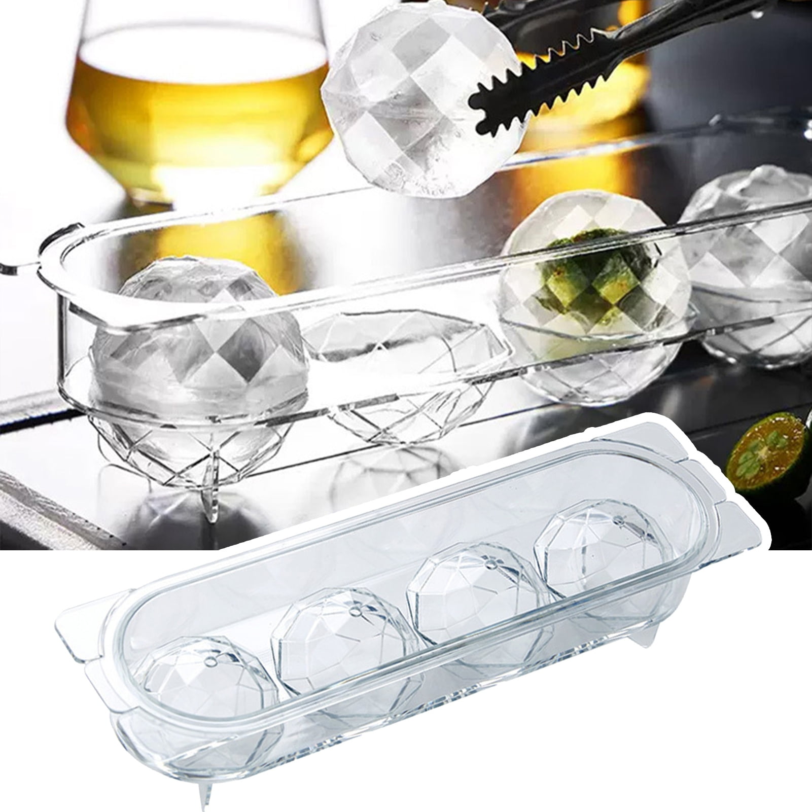 Dujiujun Ice Cube Tray Low Temperature Resistance Easy Demolding Food ...