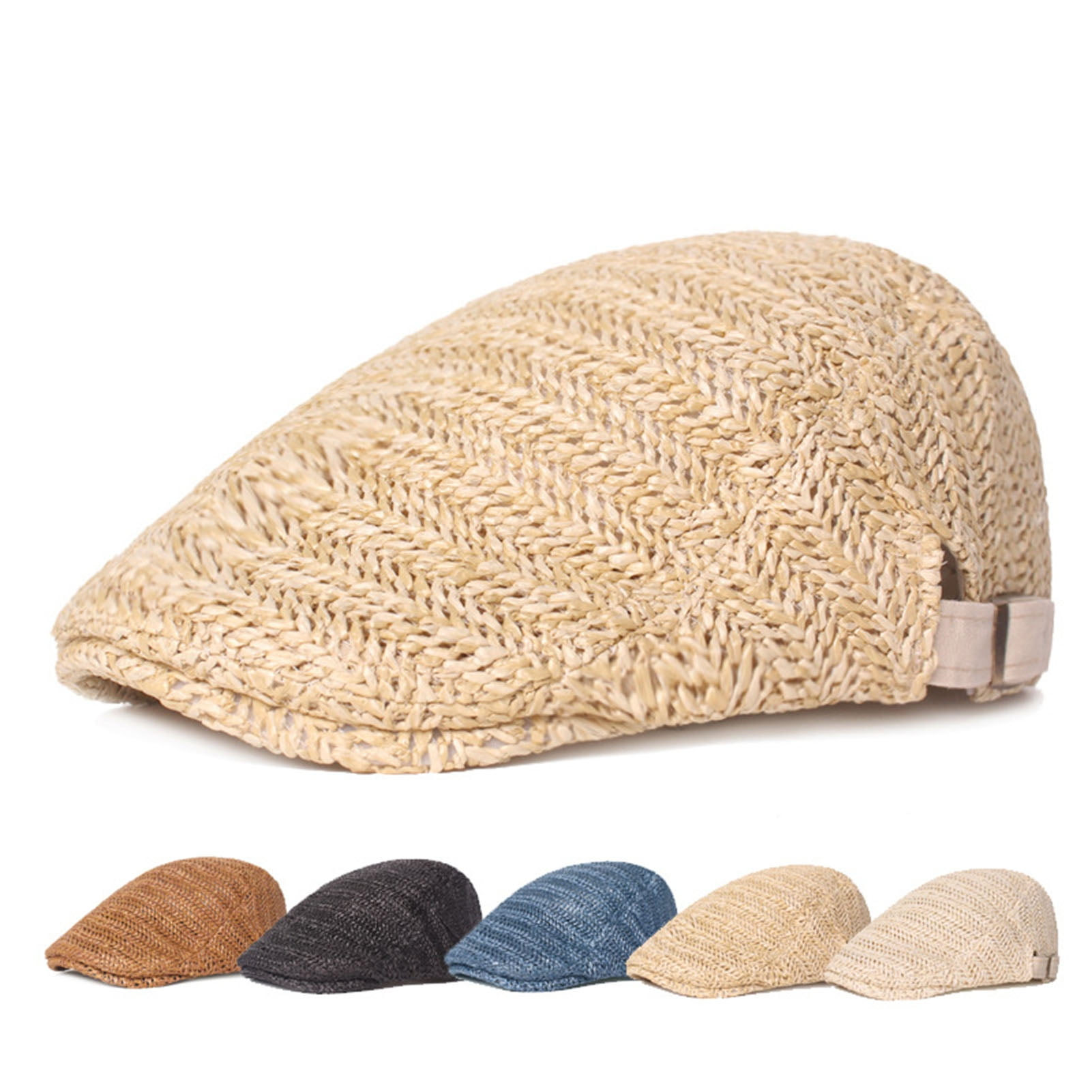 Dujiujun Newsboy Caps British Western Style Portable Good-looking ...