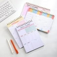Dujiujun Notebook English Weekly Planner Notepad with Goal Setting ...