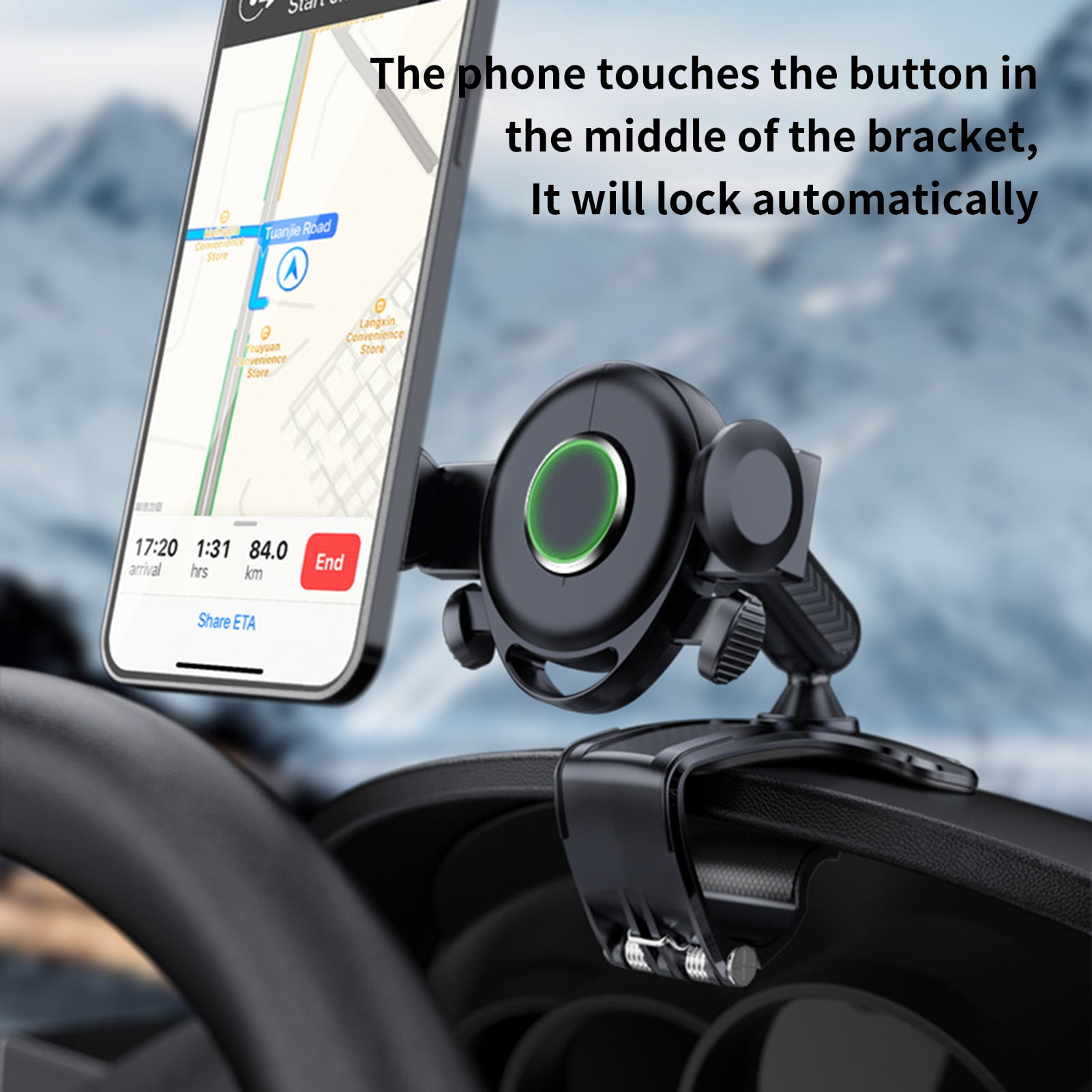 Dujiujun Phone Stand Multifunctional 360 Degree Rotatable HUD Type ...