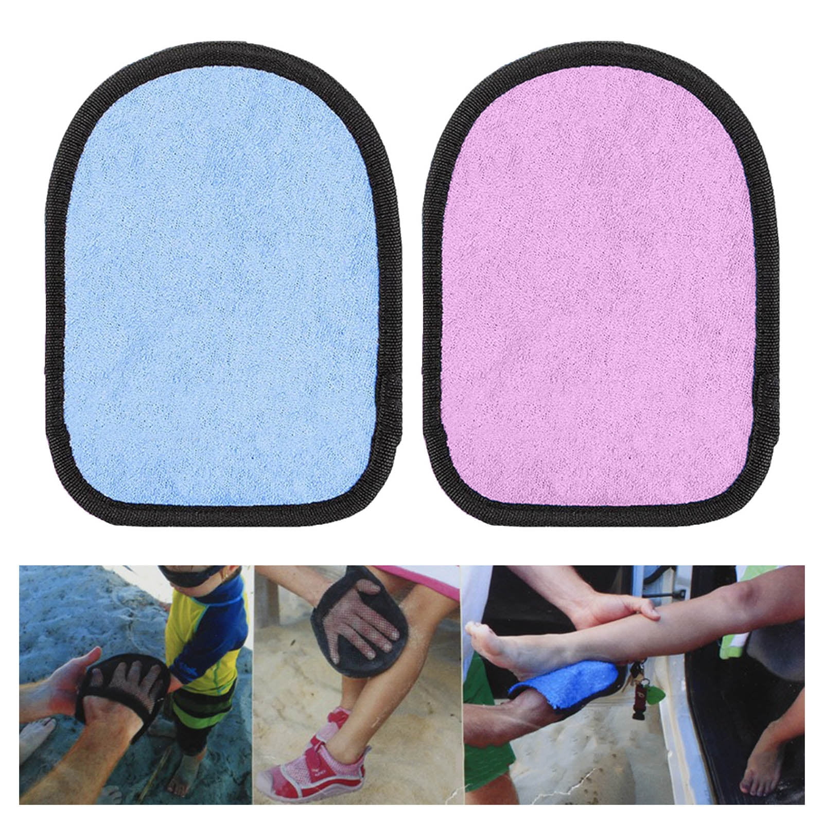 Dujiujun Sand Remover Brush Easy to Clean Quick Sand Removal Glove ...