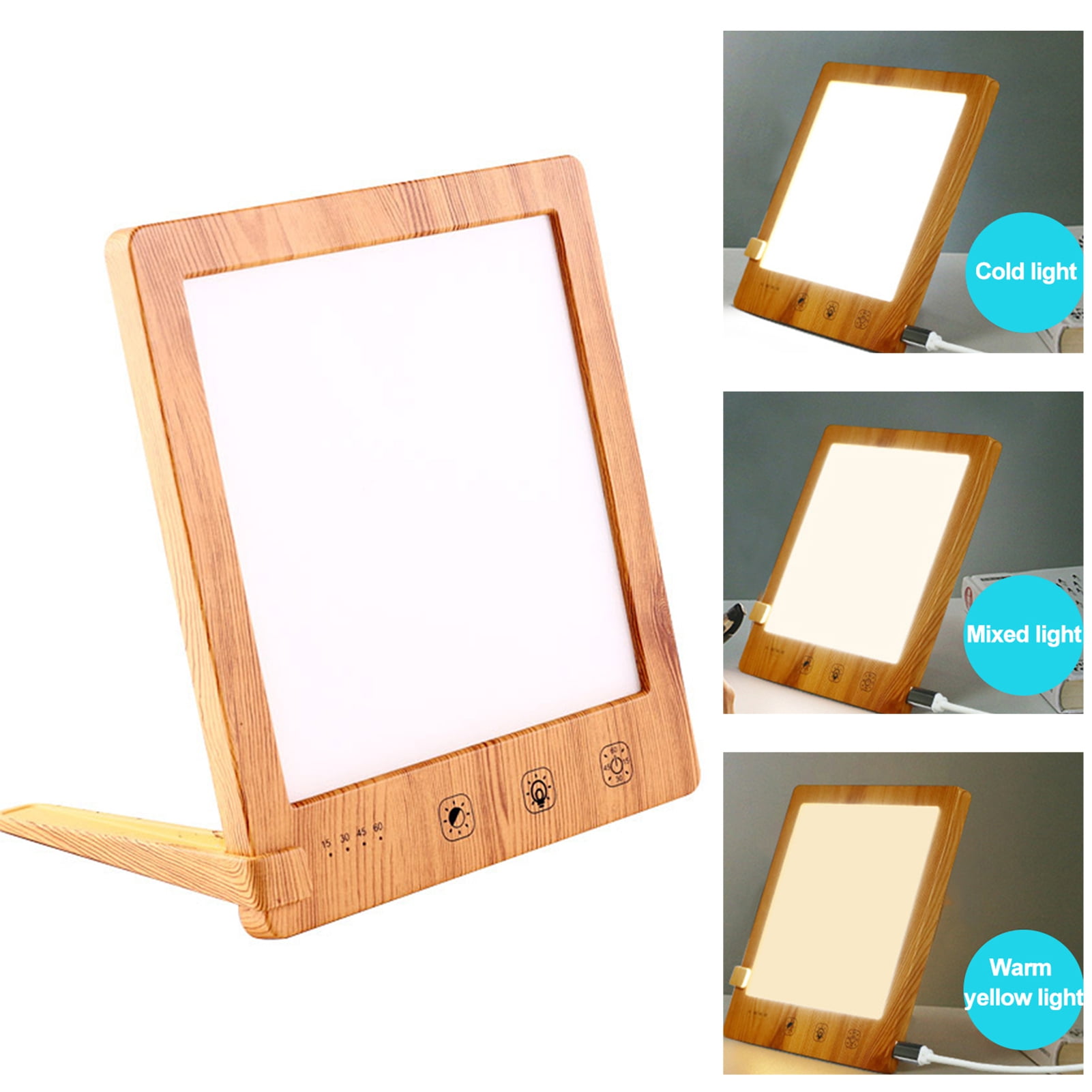 Dujiujun Simulation of Daylight Sun Lamp with Timer Settings & Memory ...