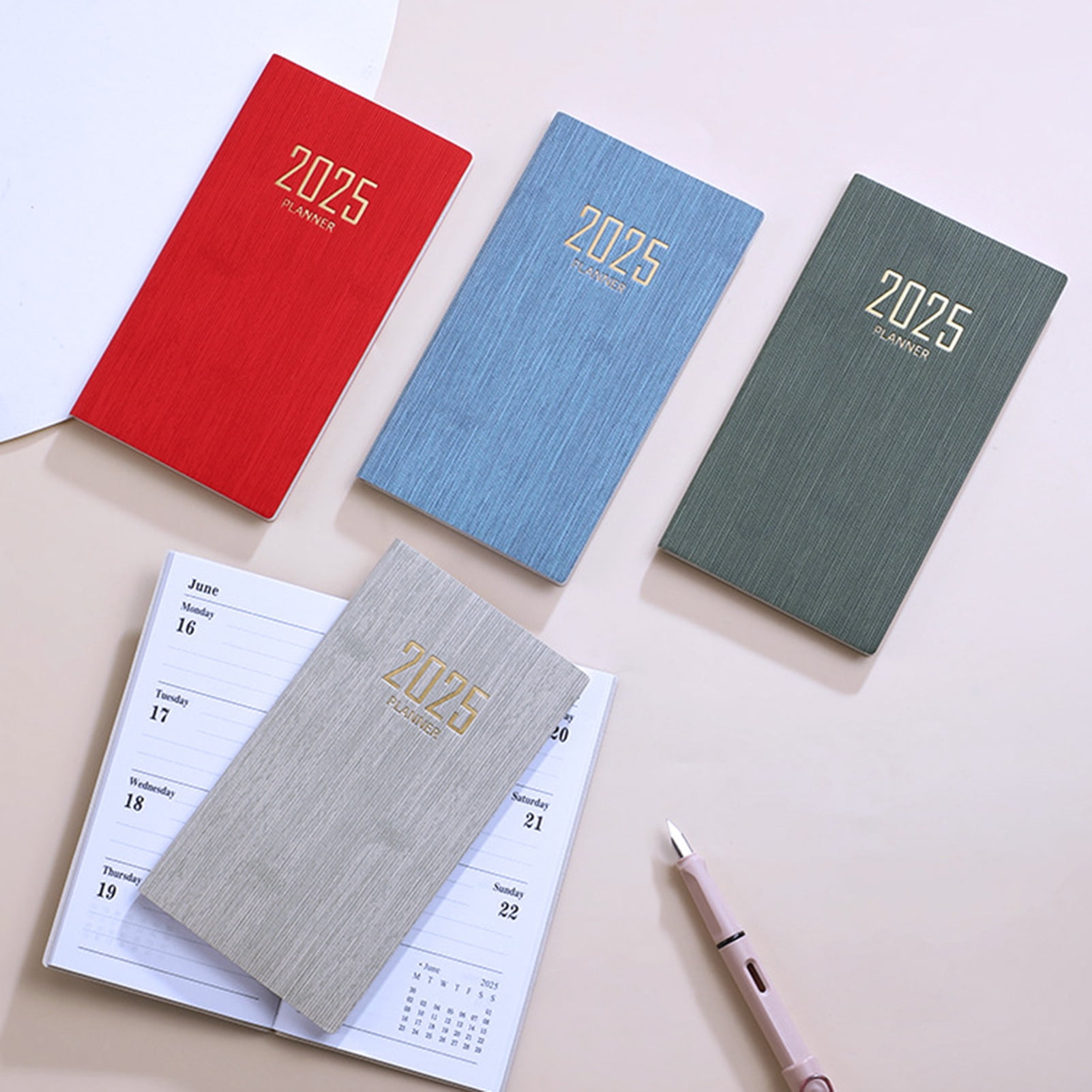 Dujiujun Thick Paper Notebook Smooth Writing No Ink Bleeding Faux ...