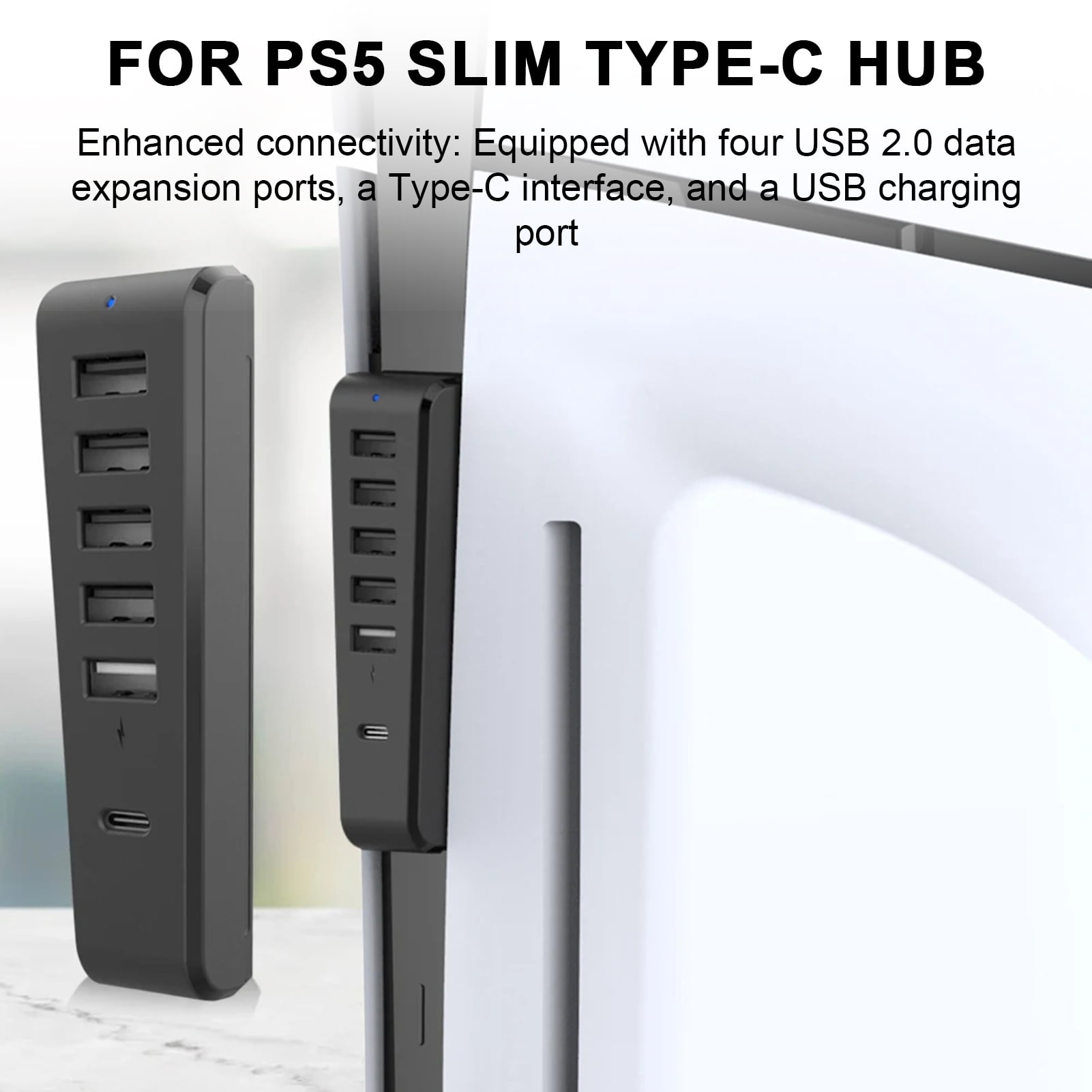 Dujiujun USB Hub Expansion Hub Connector Splitter Expander 4 USB 2.0+1 ...