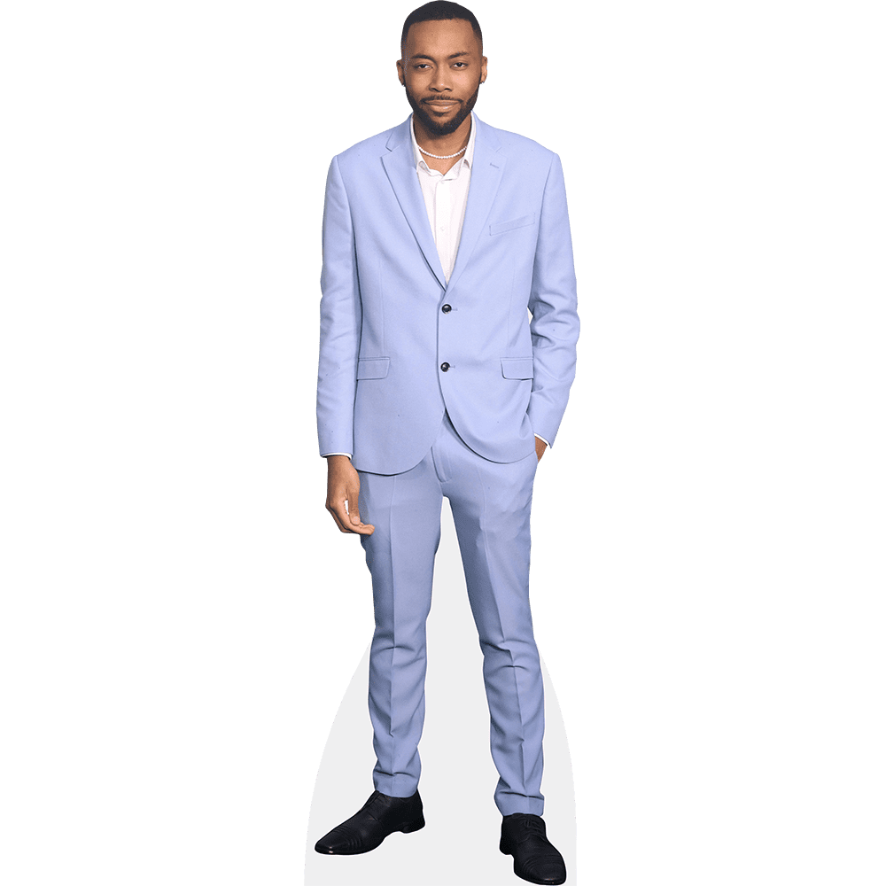 Dujon Anderson (Blue Suit) Life Size Cutout. Standee. - Walmart.com