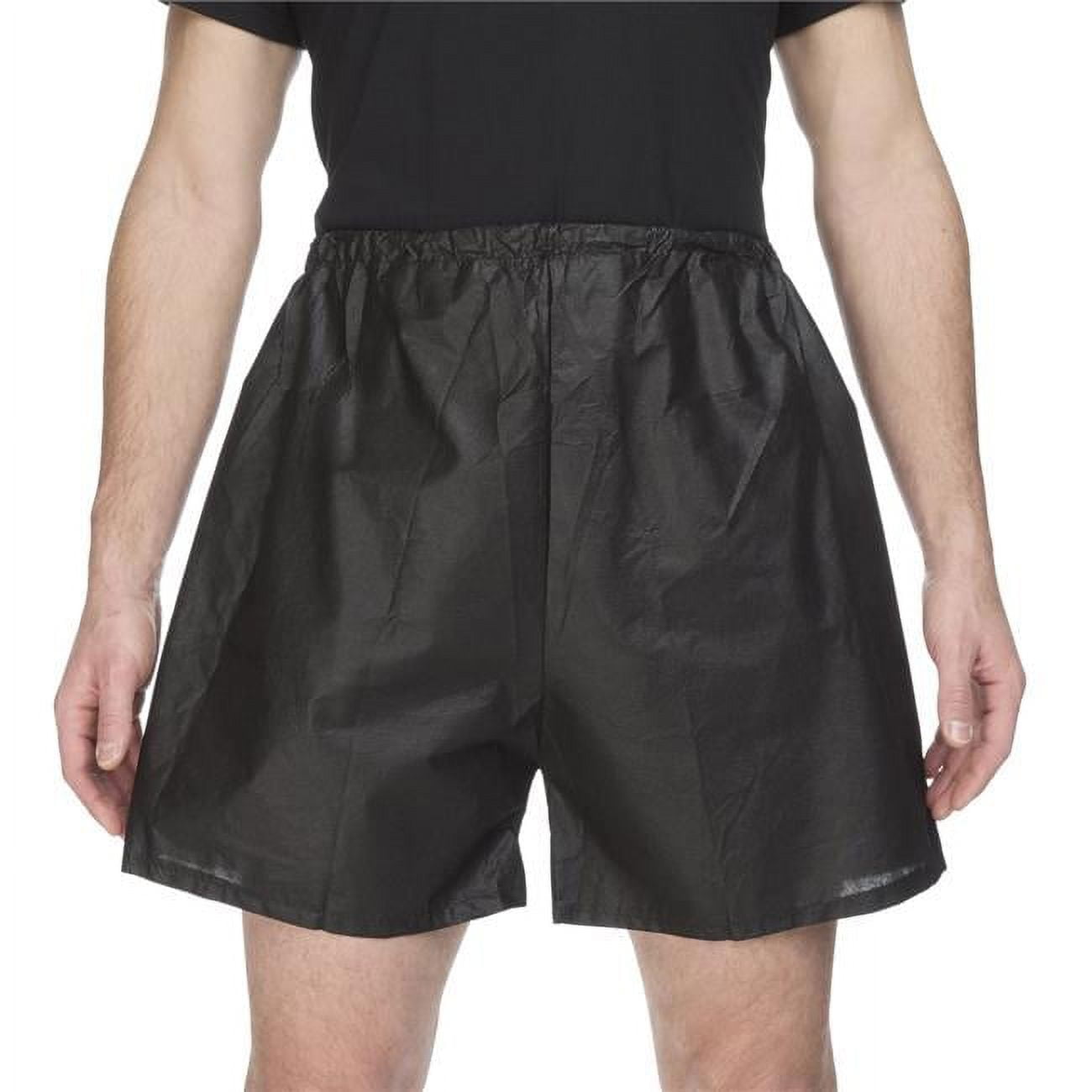 Dukal 776037-EA Black Spunbond Polypropylene Disposable - Exam Shorts ...