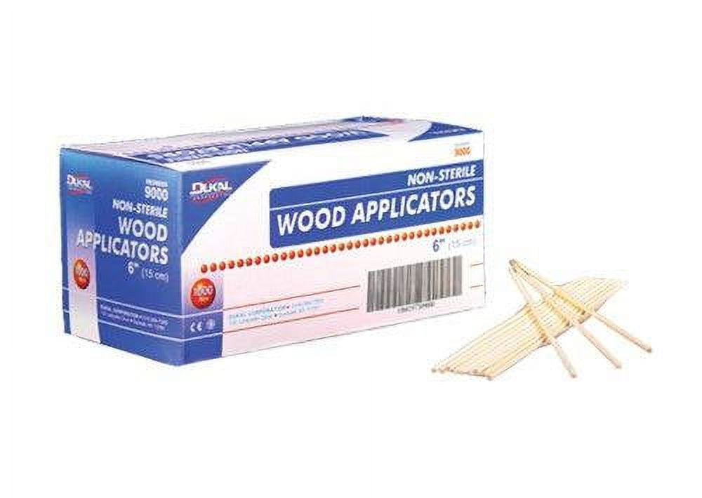 Dukal 9000 Non-Sterile, Wood Applicators, 6" - Walmart.com