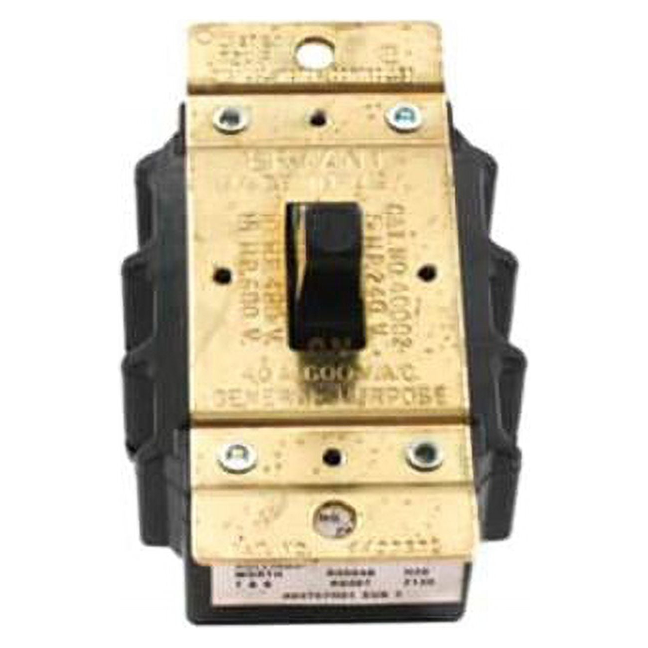 Duke 212001 40A Motor Control Hubbel No.HBL7842 Switch - Walmart.com