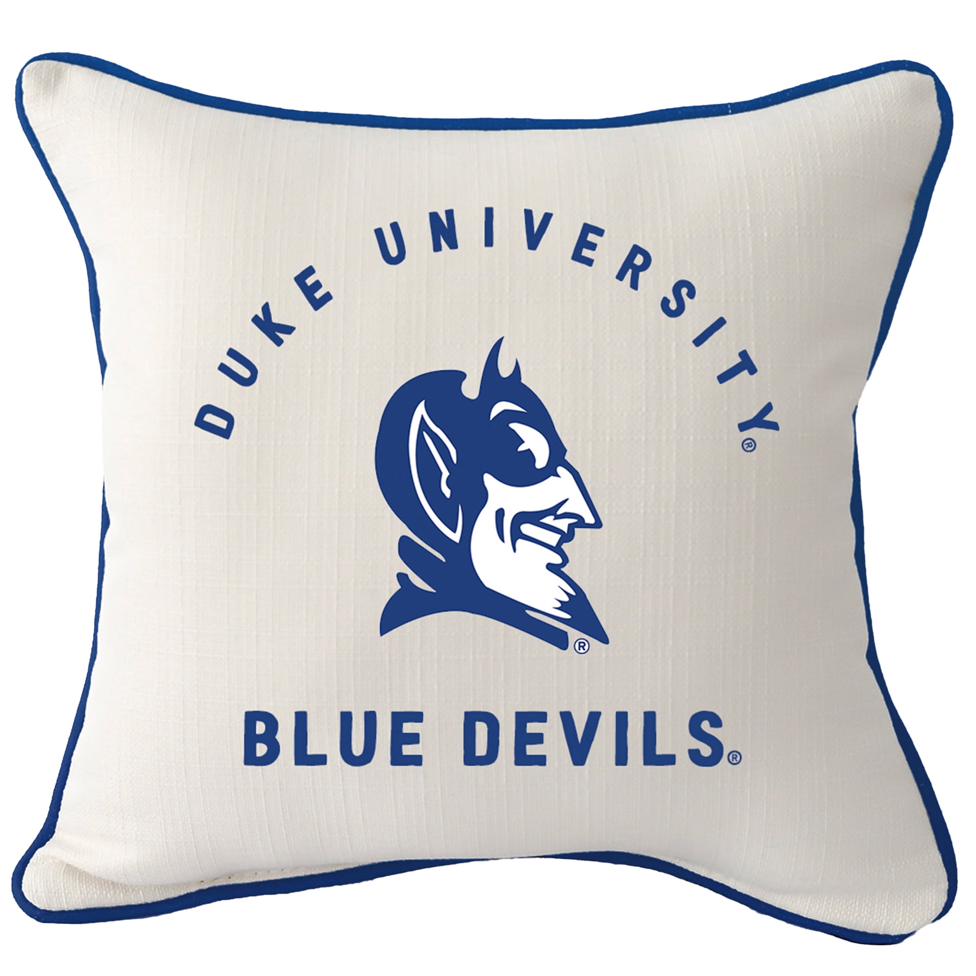 Duke Blue Devils Arched Square Piped Pillow - Walmart.com