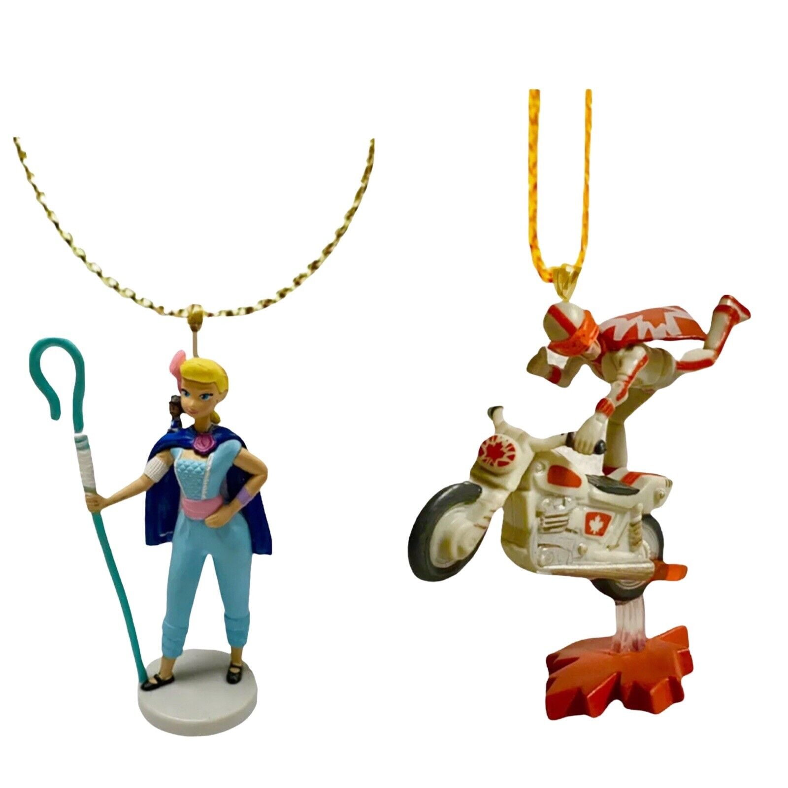 Duke Caboom & Bo Peep Blue PVC Ornament Figure Figurine - Walmart.com