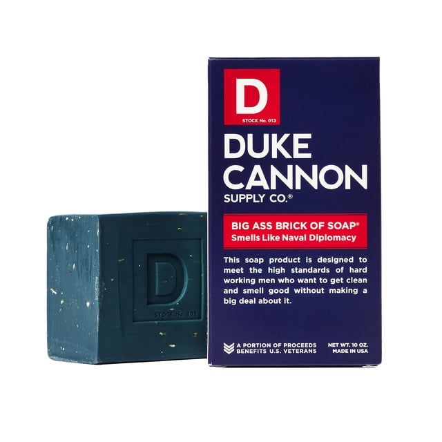 Duke Cannon Big Ass Brick of Soap - Naval Diplomacy - Fresh Water ...