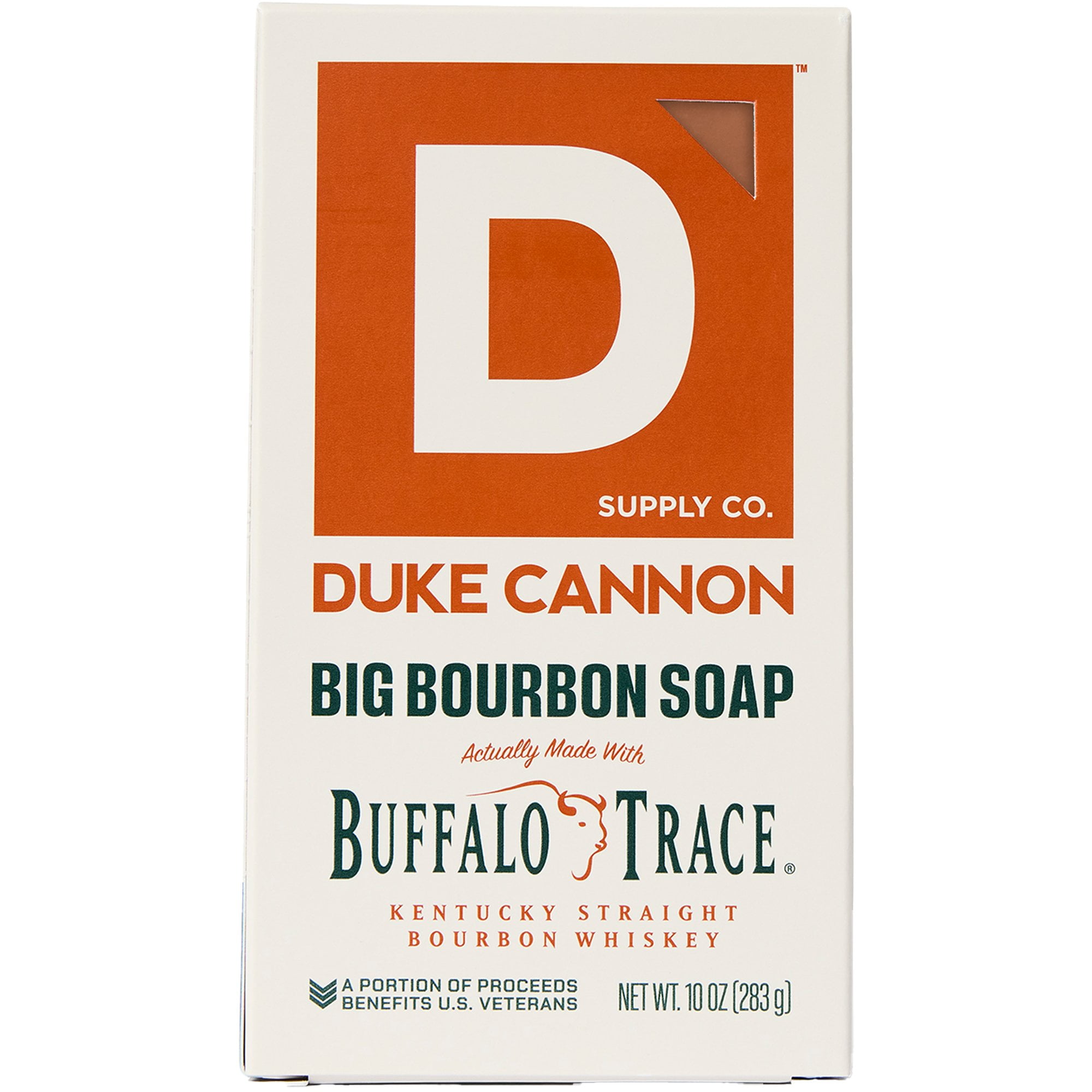 Duke Cannon Big Brick of Bar Soap Buffalo Trace Bourbon - Oak Barrel ...