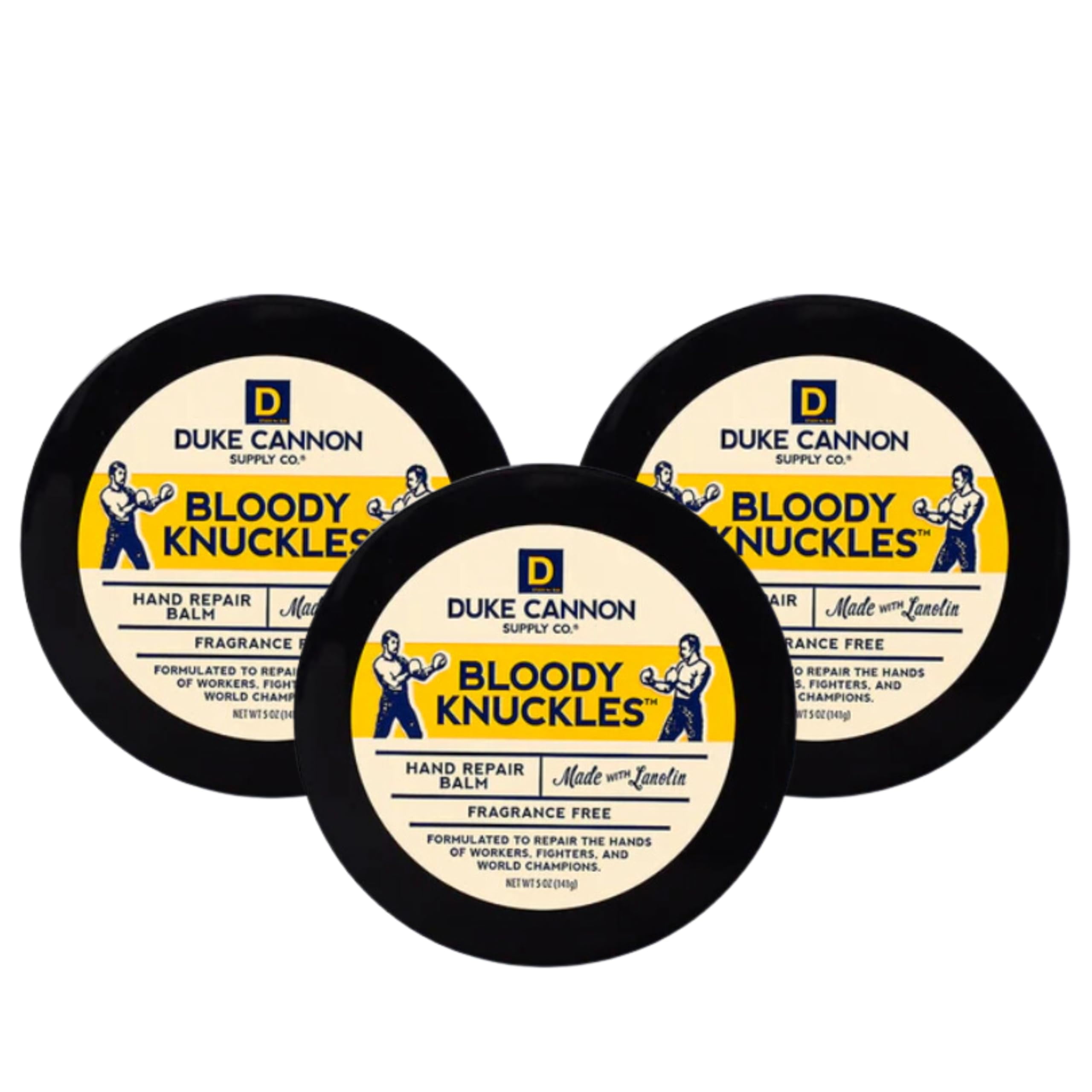 Duke Cannon Supply Co. Bloody Knuckles Hand Repair Balm oz (5 oz (Pack ...