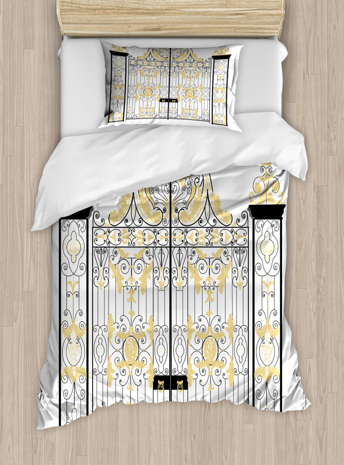 Duke Duvet Cover Set Twin Size, Kensington Palace Door Royal Family ...
