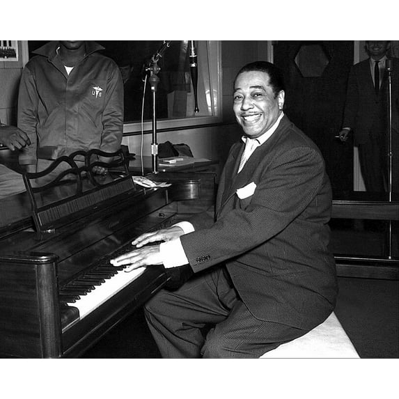 Duke Ellington at the KFG Radio Studio Style - A - 20x30 Inch Glossy ...