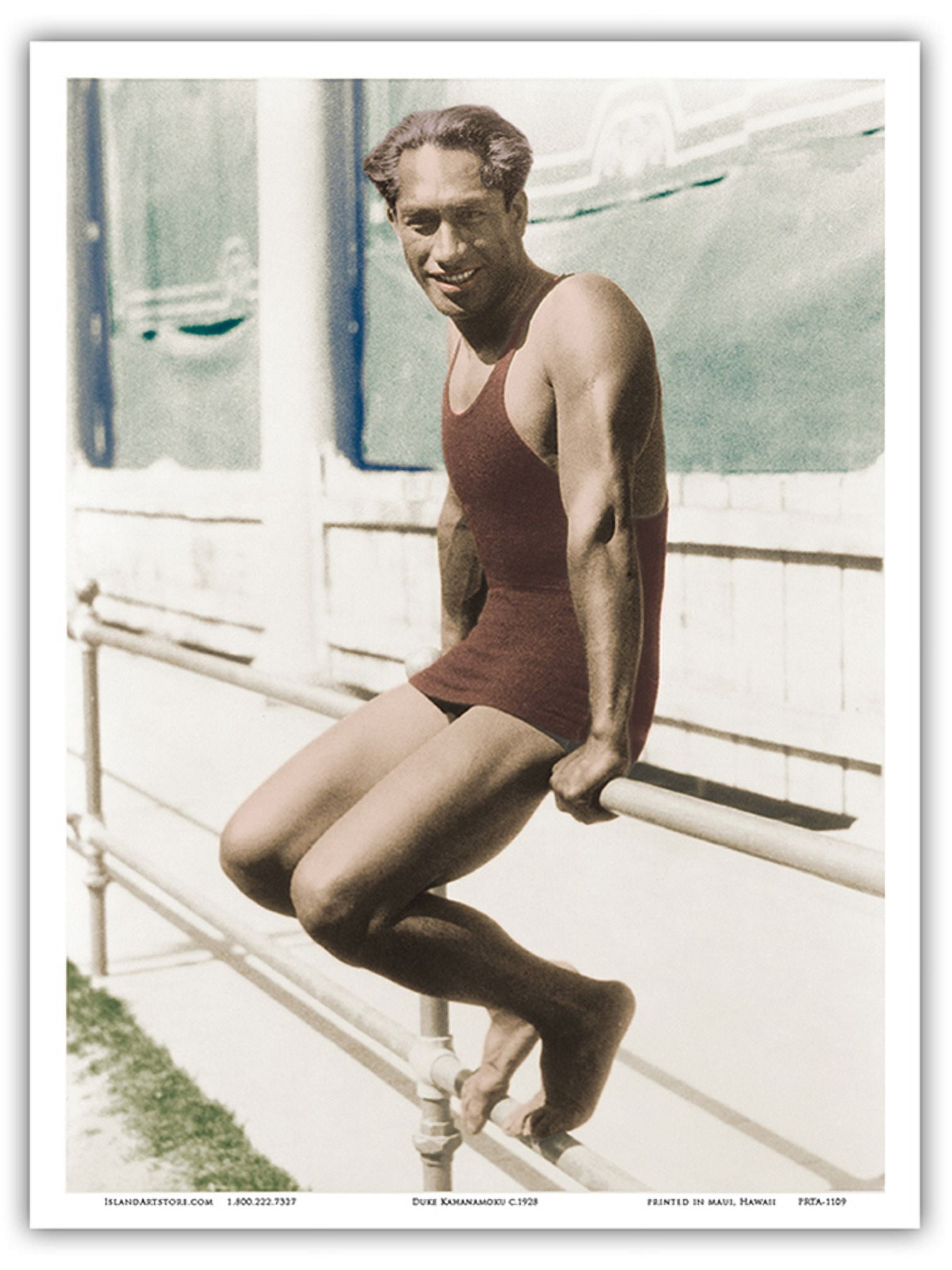 Duke Kahanamoku - Ambassador of Aloha & Gold Medalist Swimmer - Vintage ...