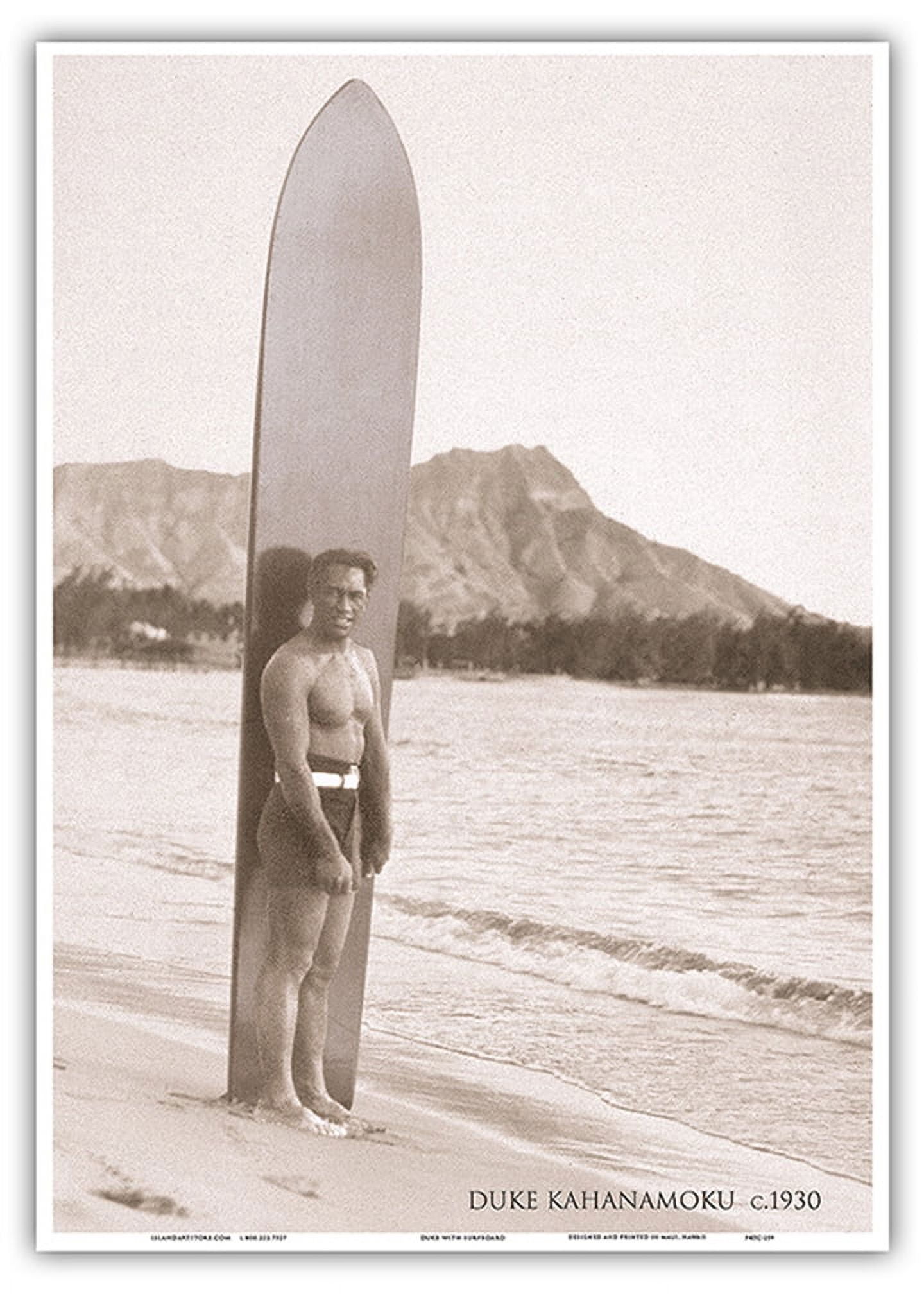 Duke Kahanamoku - Waikiki Beach Hawai’i - Olympic Gold Medalist ...