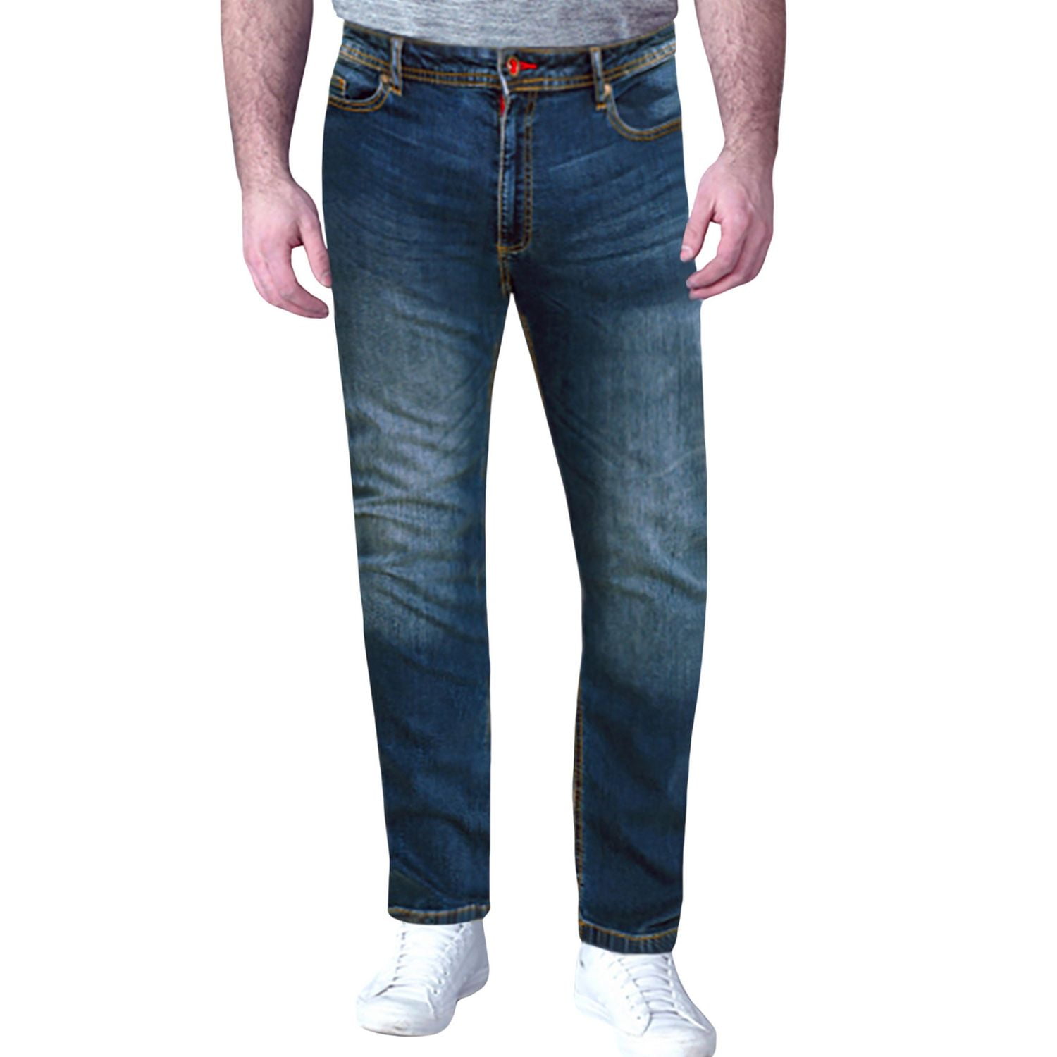 Duke Mens D555 Ambrose Stretch Tapered Kingsize Jeans - Walmart.com