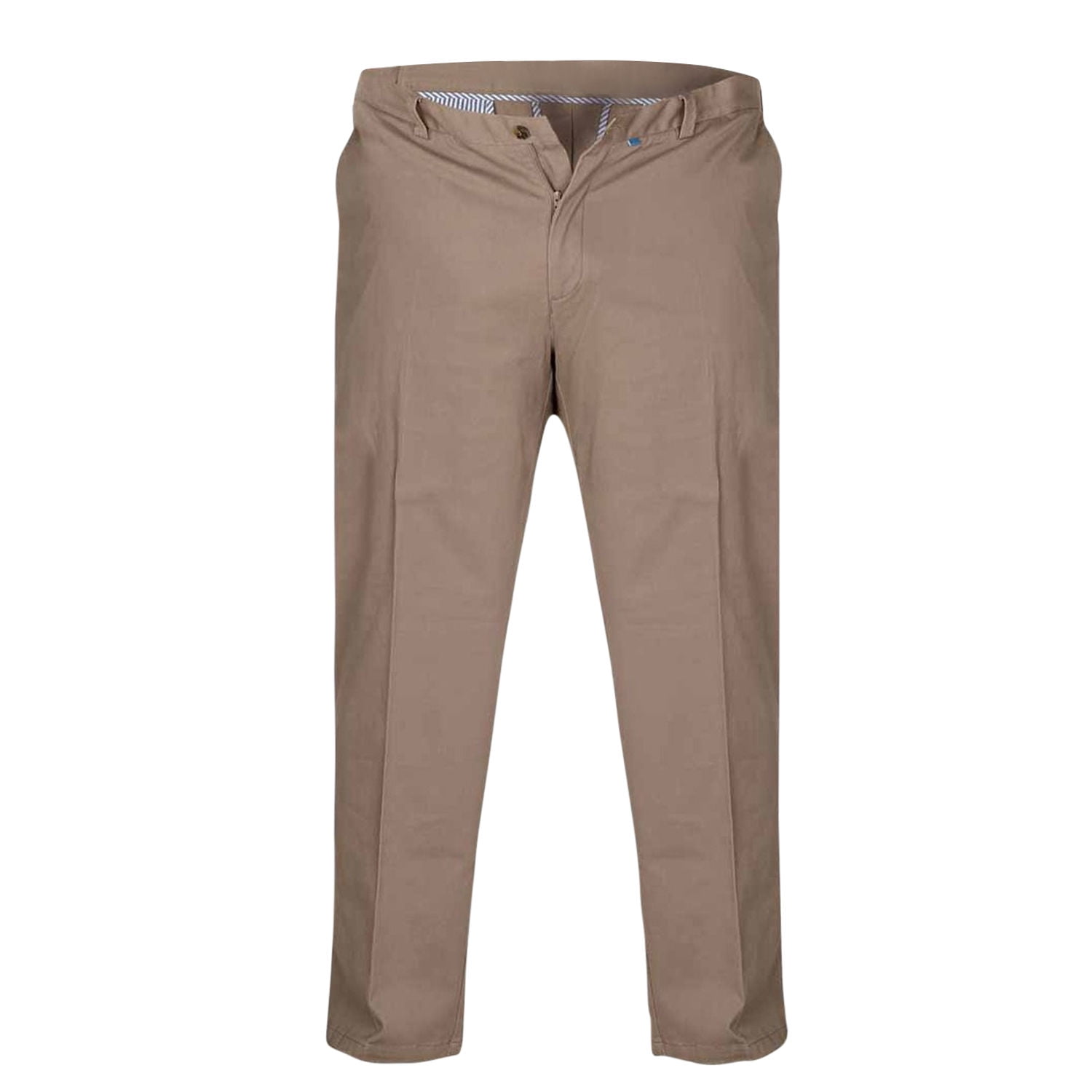 Duke Mens D555 Bruno Stretch Chino Kingsize Pants - Walmart.com