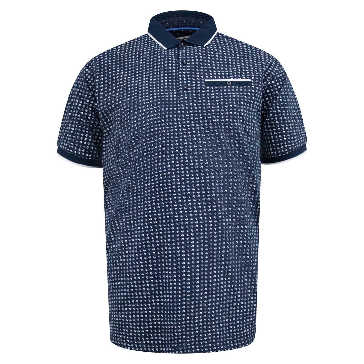 Duke Mens D555 Coventry AOP Polo Shirt - Walmart.com