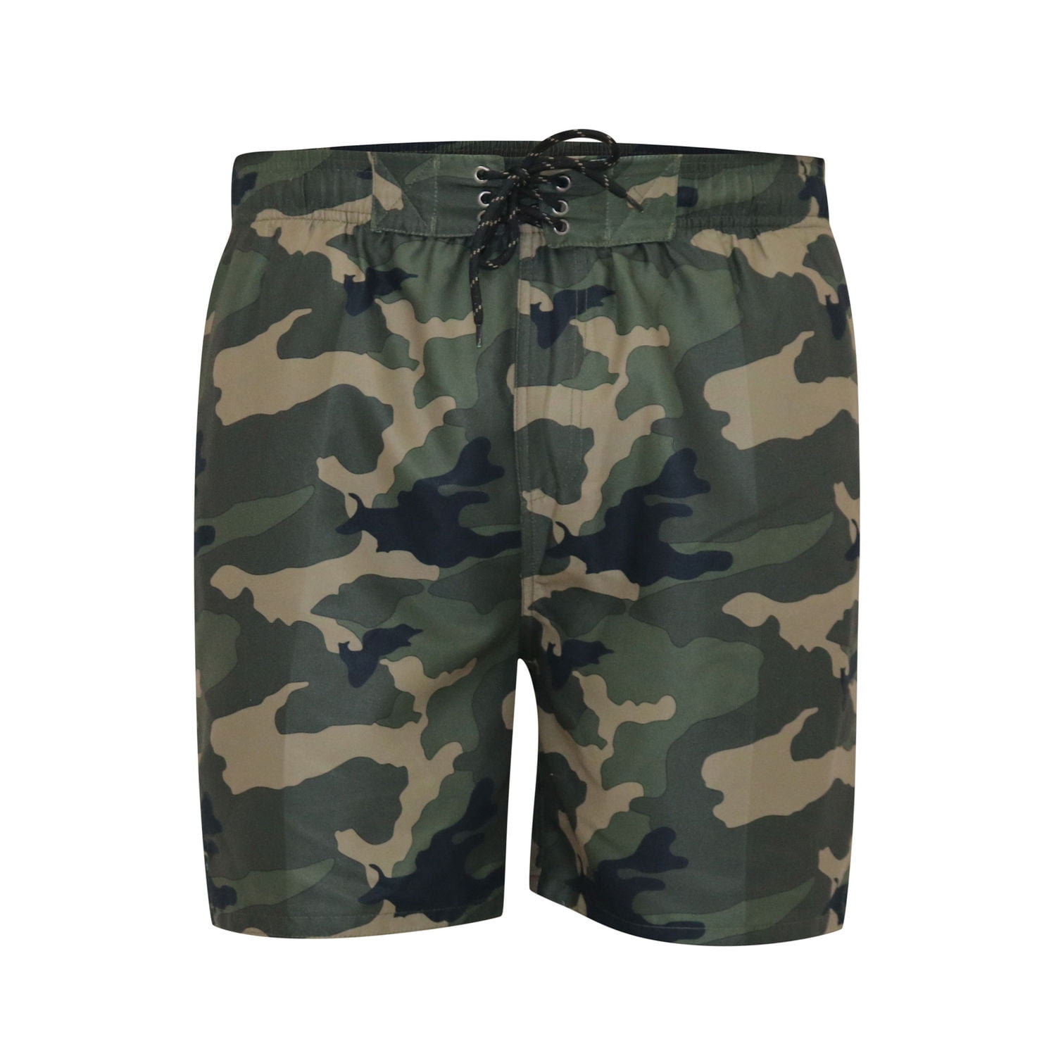 Duke Mens D555 Kody Camo All-Over Print Kingsize Swim Shorts - Walmart.com
