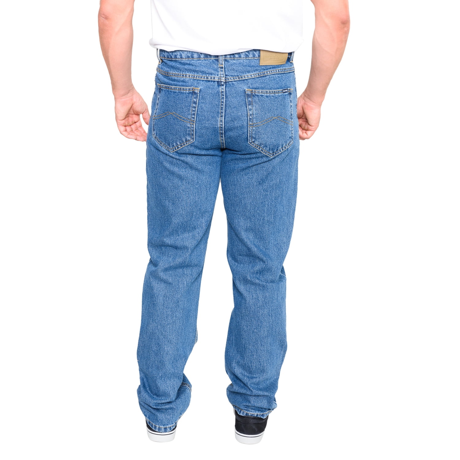 Duke Mens D555 Rockford Denim Comfort Jeans - Walmart.com