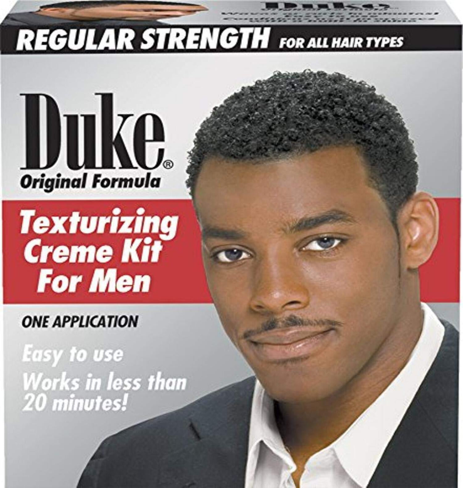 Duke Texturizing Creme Kit for Men Regular | Easy To Use for All Hair ...