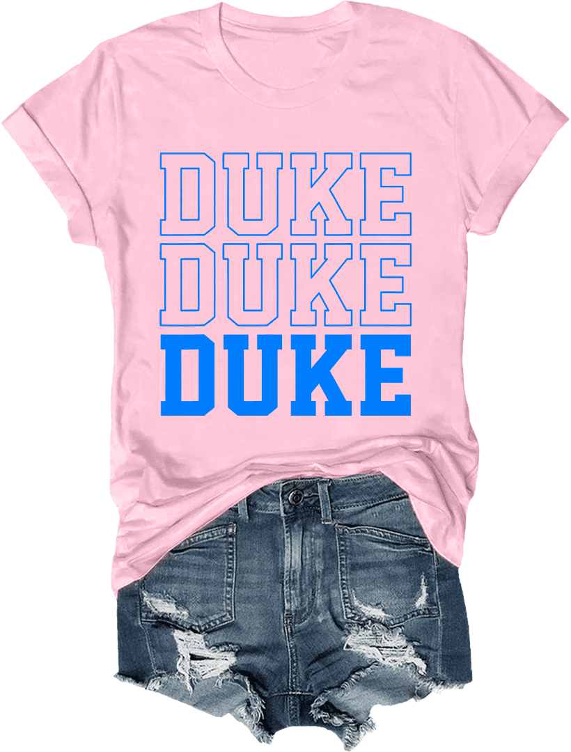 Duke Vintage T-Shirt Duke University Shirt Retro Duke Shirt - Walmart.com