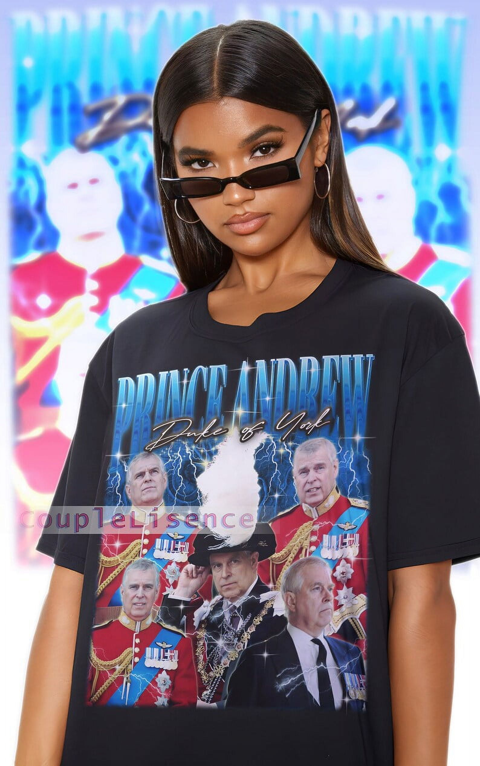 Duke of York PRINCE ANDREW Vintage | Prince Andrew Homage Fan Tees ...