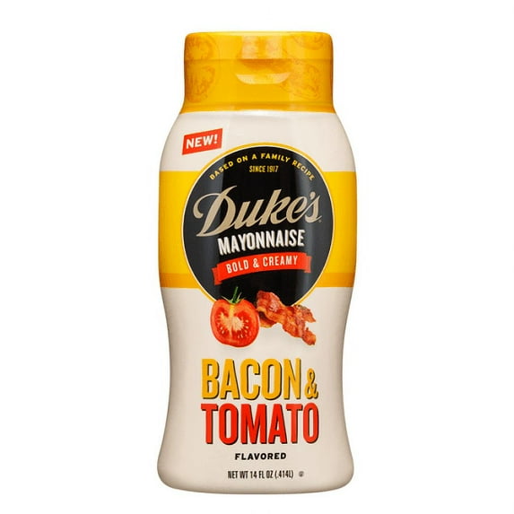 Duke's Bacon & Tomato Flavored Mayo for Sandwiches and Veggie Foods ...