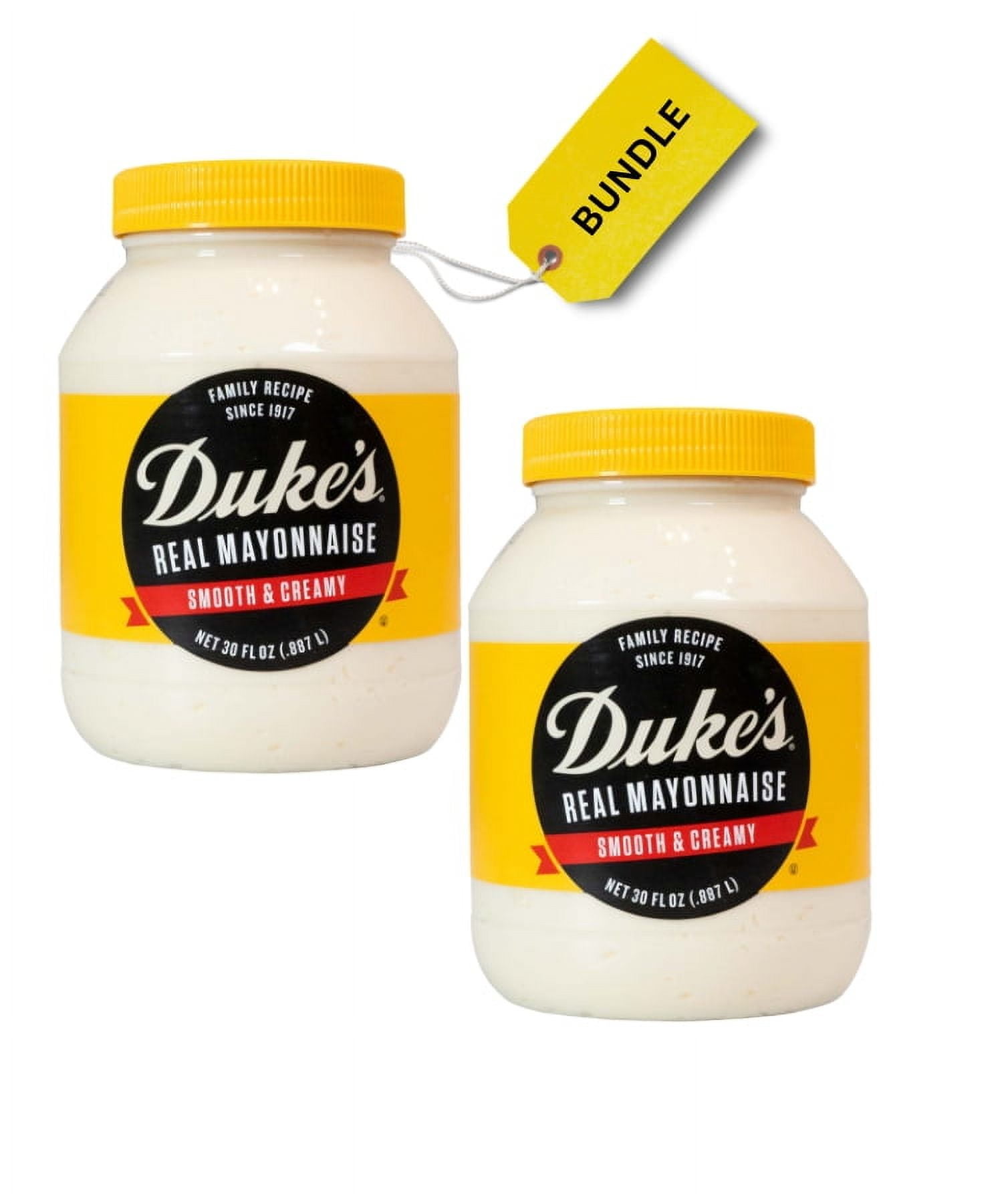 Duke’s Real Mayonnaise 30oz (2 Pack Bundle) - Walmart.com