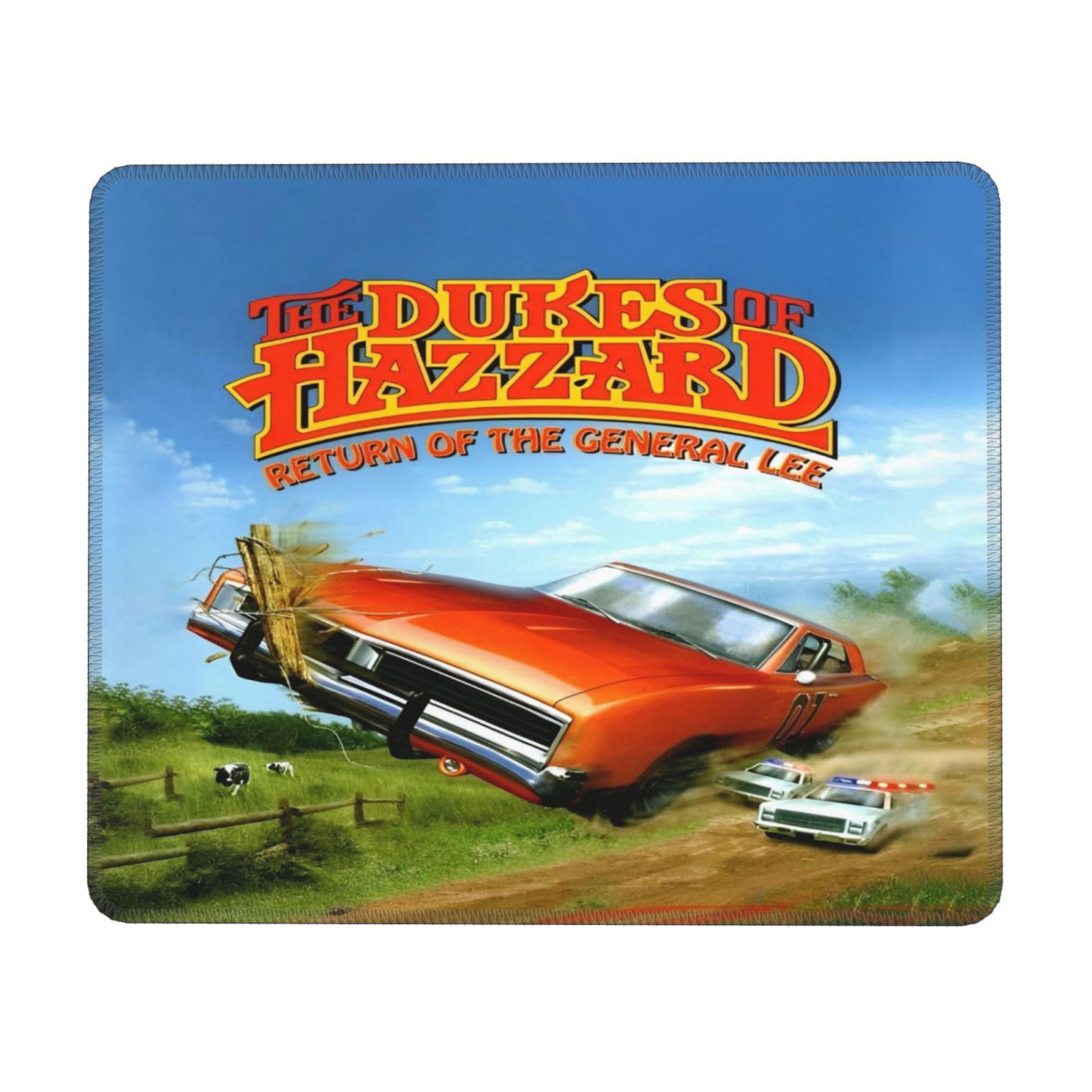 Dukes Haz-zard Rubber Lock Edge Mouse Pad Office Mouse Pad Suitable for ...