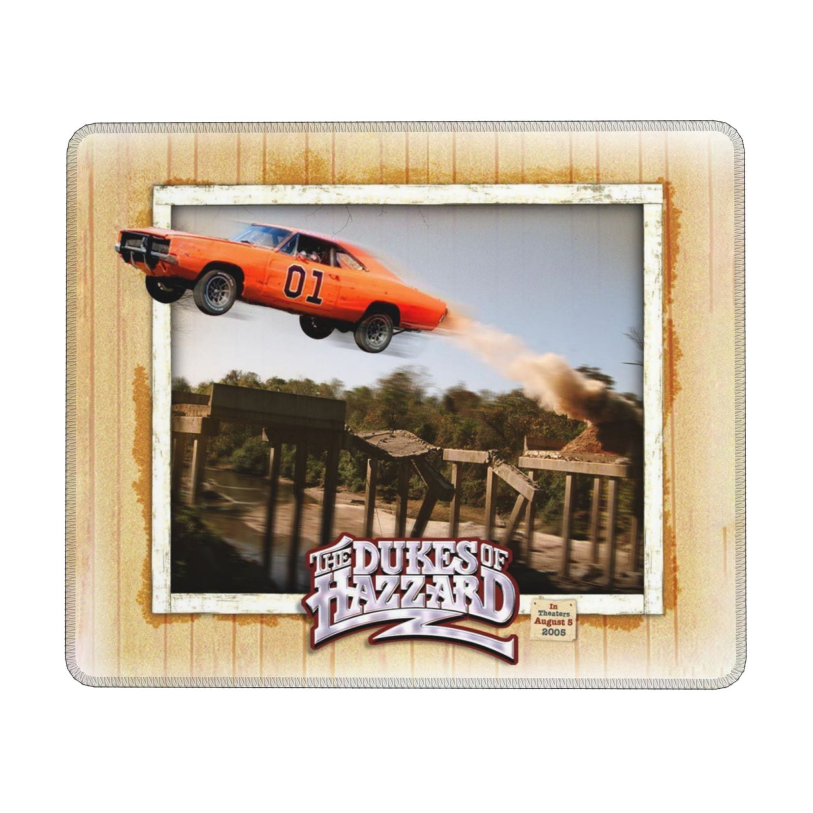 Dukes Haz-zard Rubber Lock Edge Mouse Pad Office Mouse Pad Suitable for ...