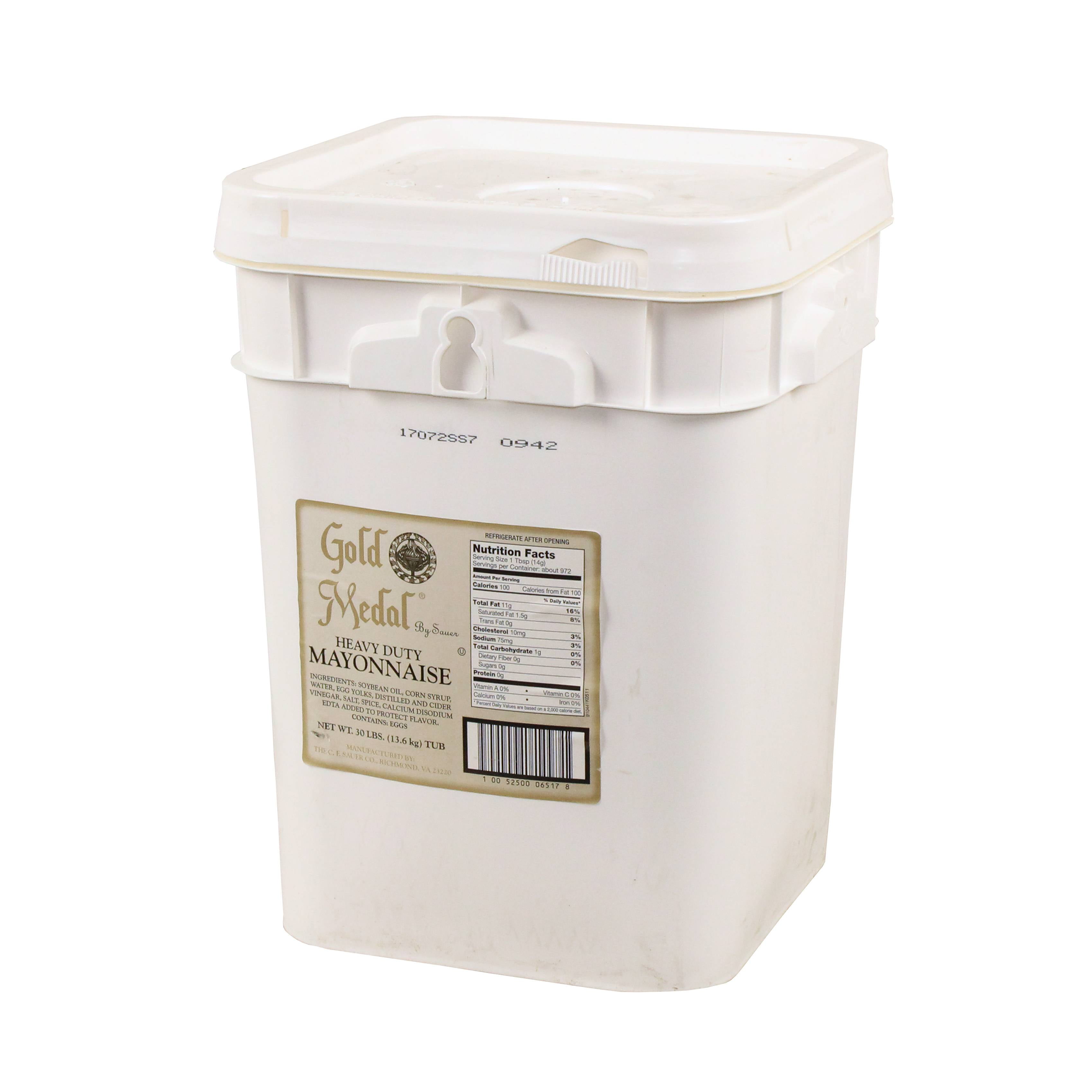 Dukes Heavy Duty Mayonnaise, 30 Pound Tub -- 1 each. - Walmart.com