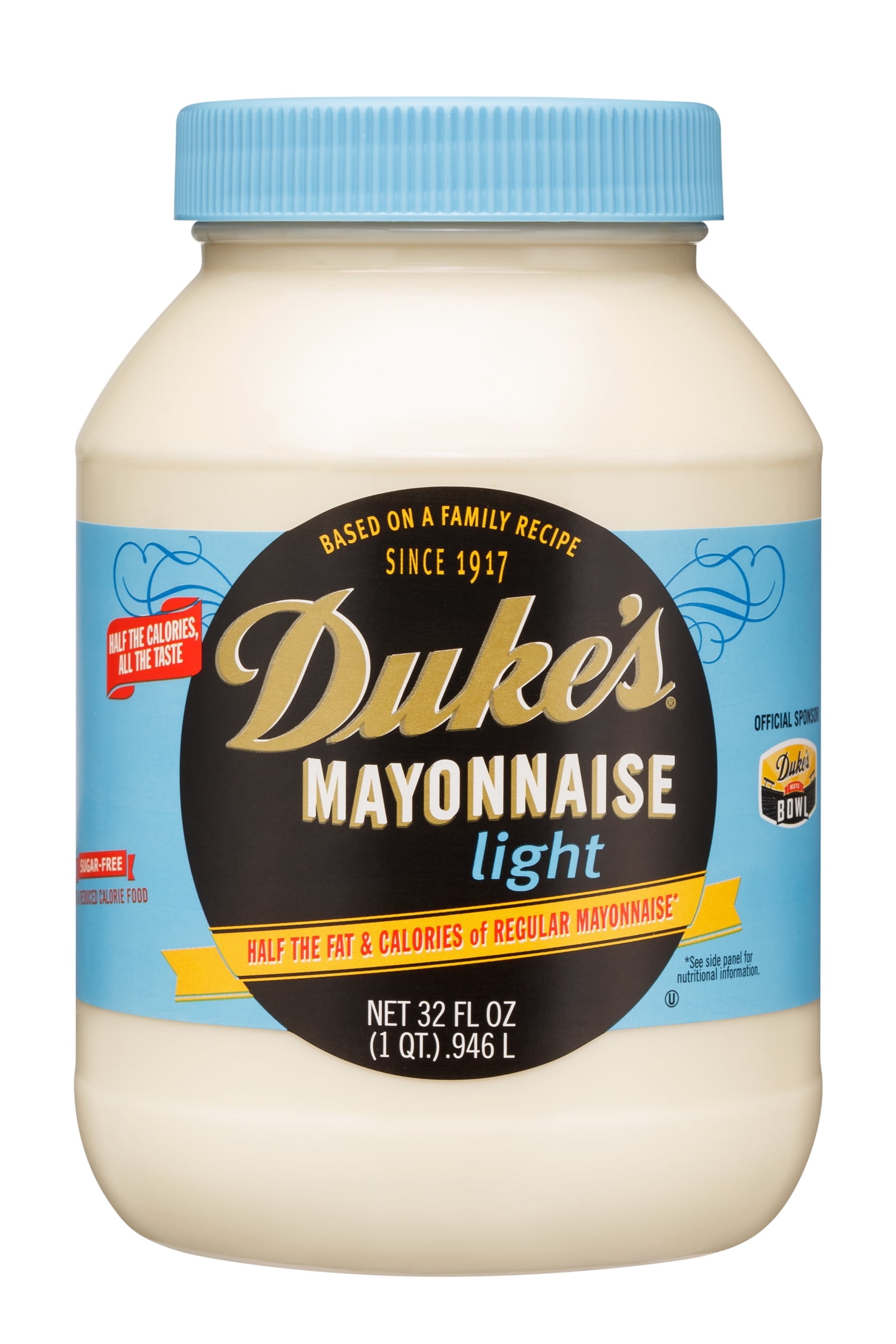 Dukes Reduced Fat Light Mayonnaise, 32 Fl Oz Jar, Pack Of 12 - Walmart.com