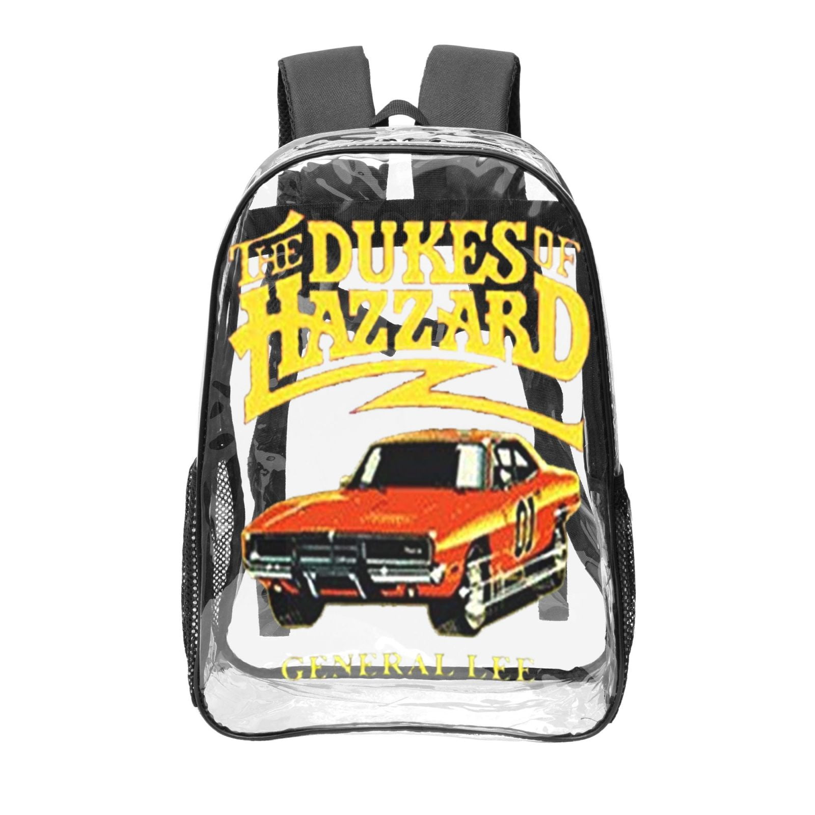 Dukes Of Hazzard Transparent Backpack Fashion Travel Backpack Laptop ...