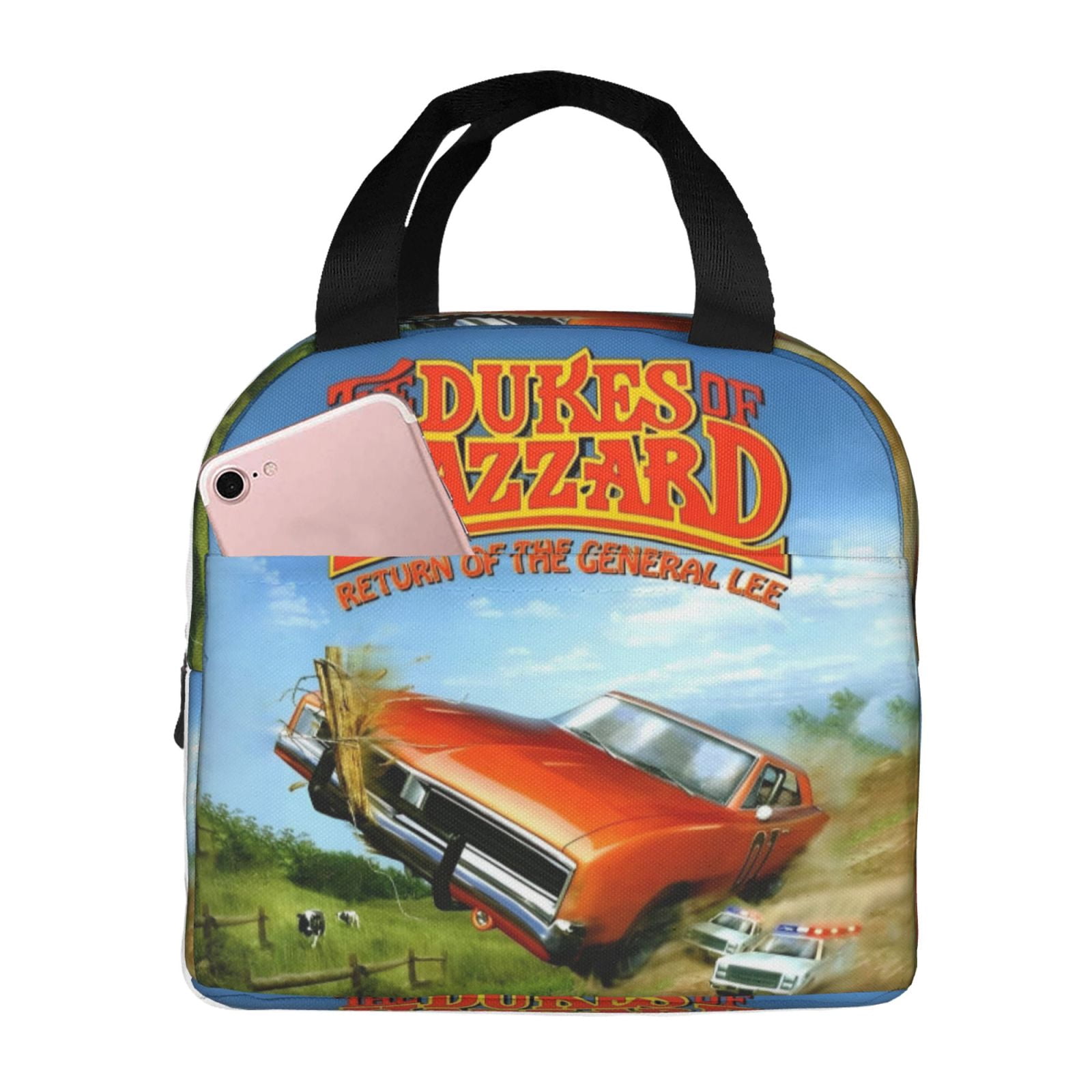 Dukes Orange Car Haz-zard Insulated Lunch Bag Adults Lunch Box Tote Bag ...