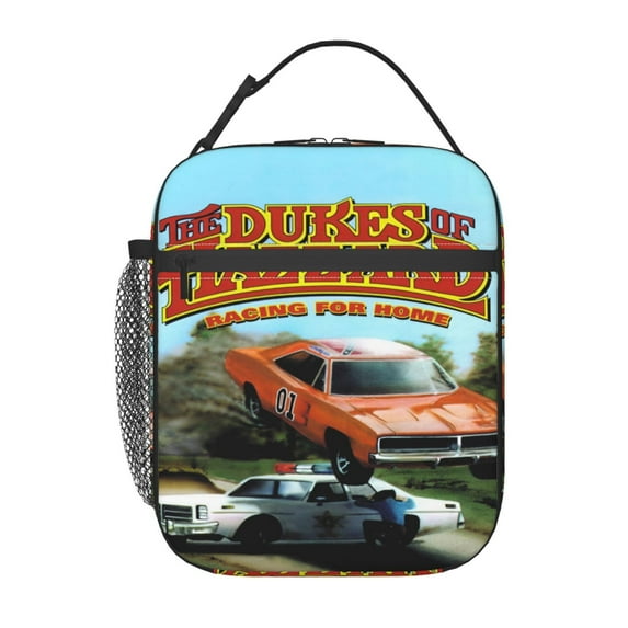 Dukes Orange Car Haz-zard Lunch Bag Portable Lnsulation Lunch Box ...
