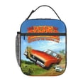Dukes Orange Car Haz-zard Lunch Bag Portable Lnsulation Lunch Box ...