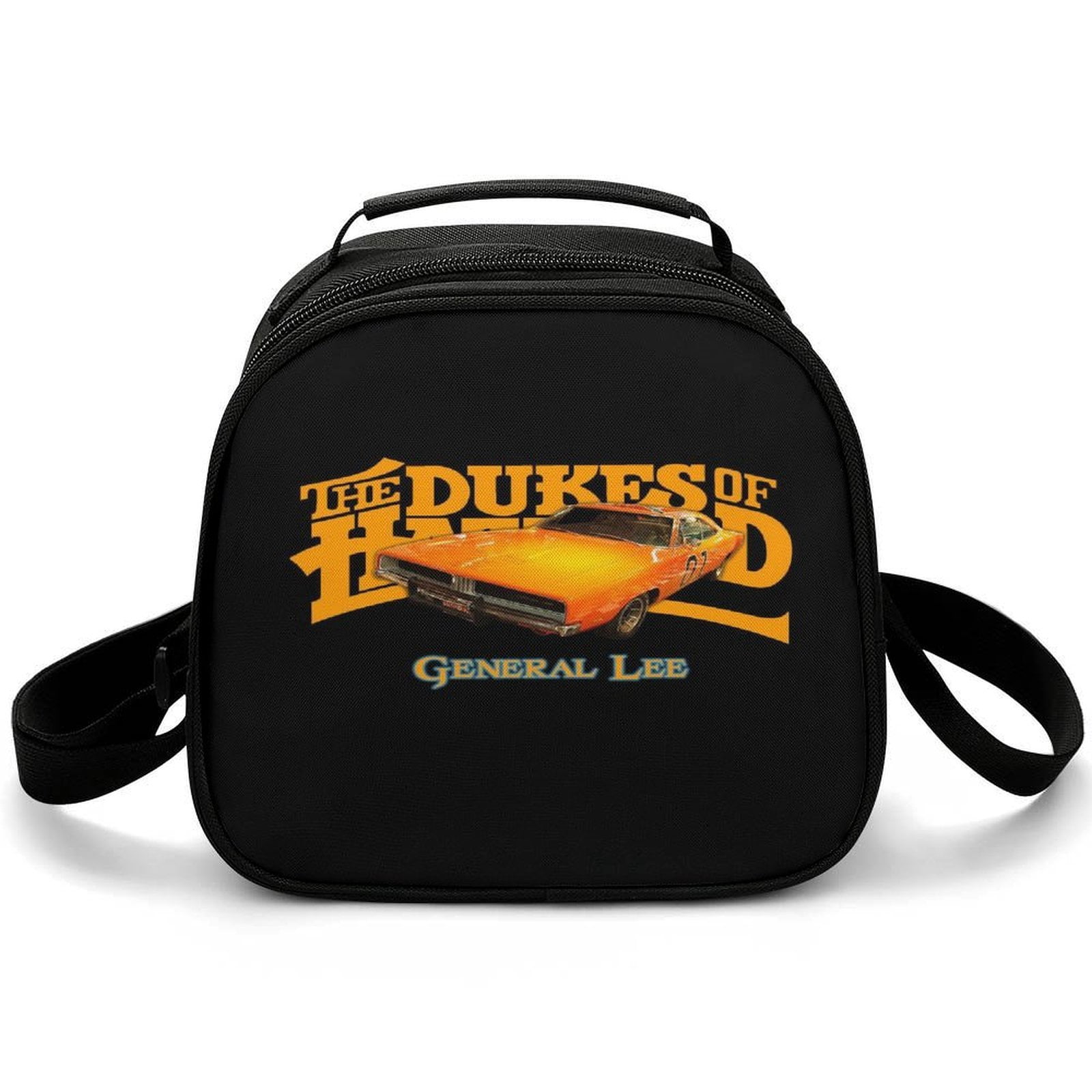 Dukes Orange Car Haz-zard Lunch Box with Portable Tableware Lunch Bag ...